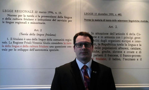 Udine, Andrea Zilli l'insegnante di ruolo più giovane d'Italia