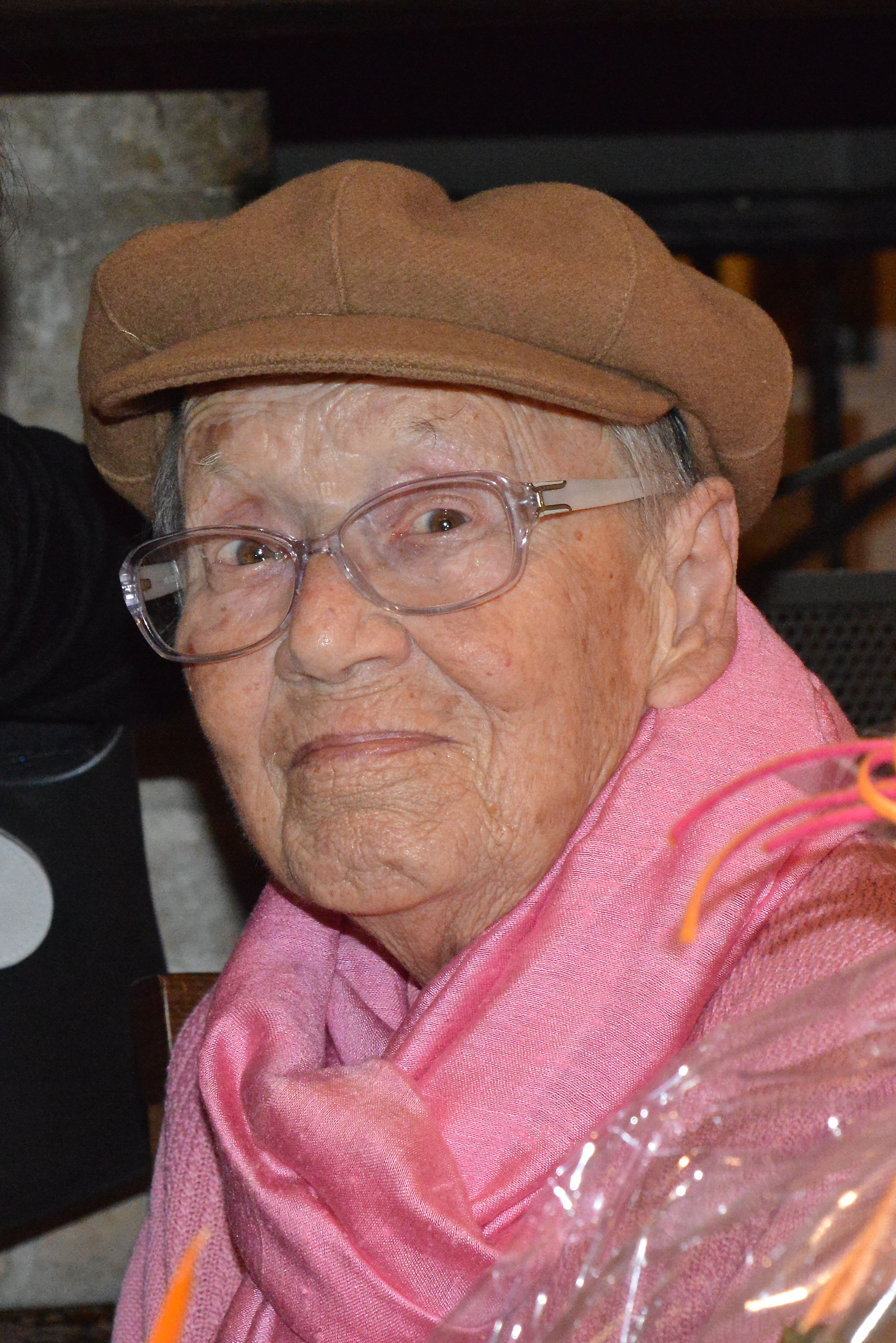 Fagagna, addio a Irma Cecone, volto simbolo dei centenari del Friuli