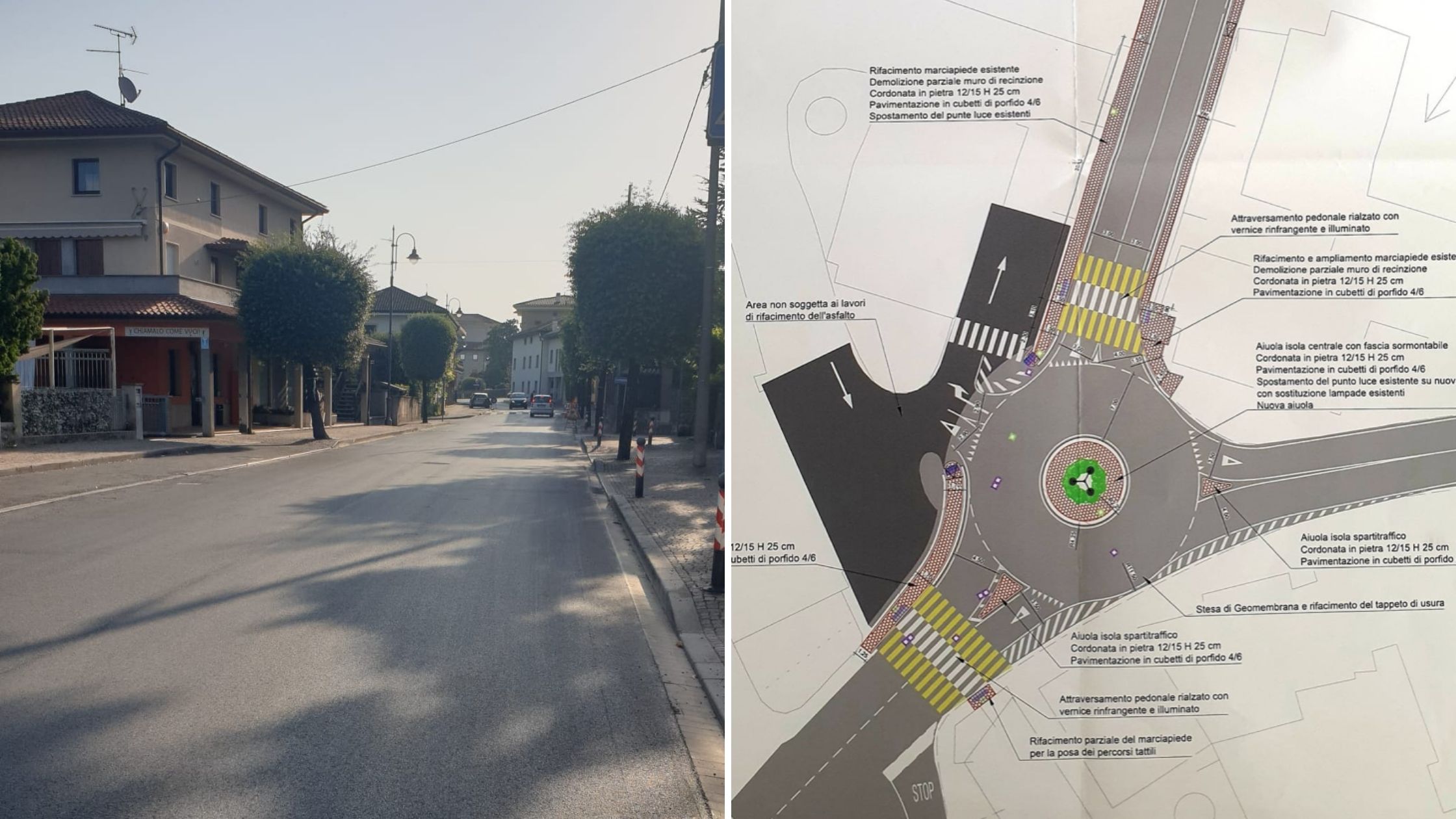 San Giovanni, via Roma è stata asfaltata e presto arriverà la rotonda