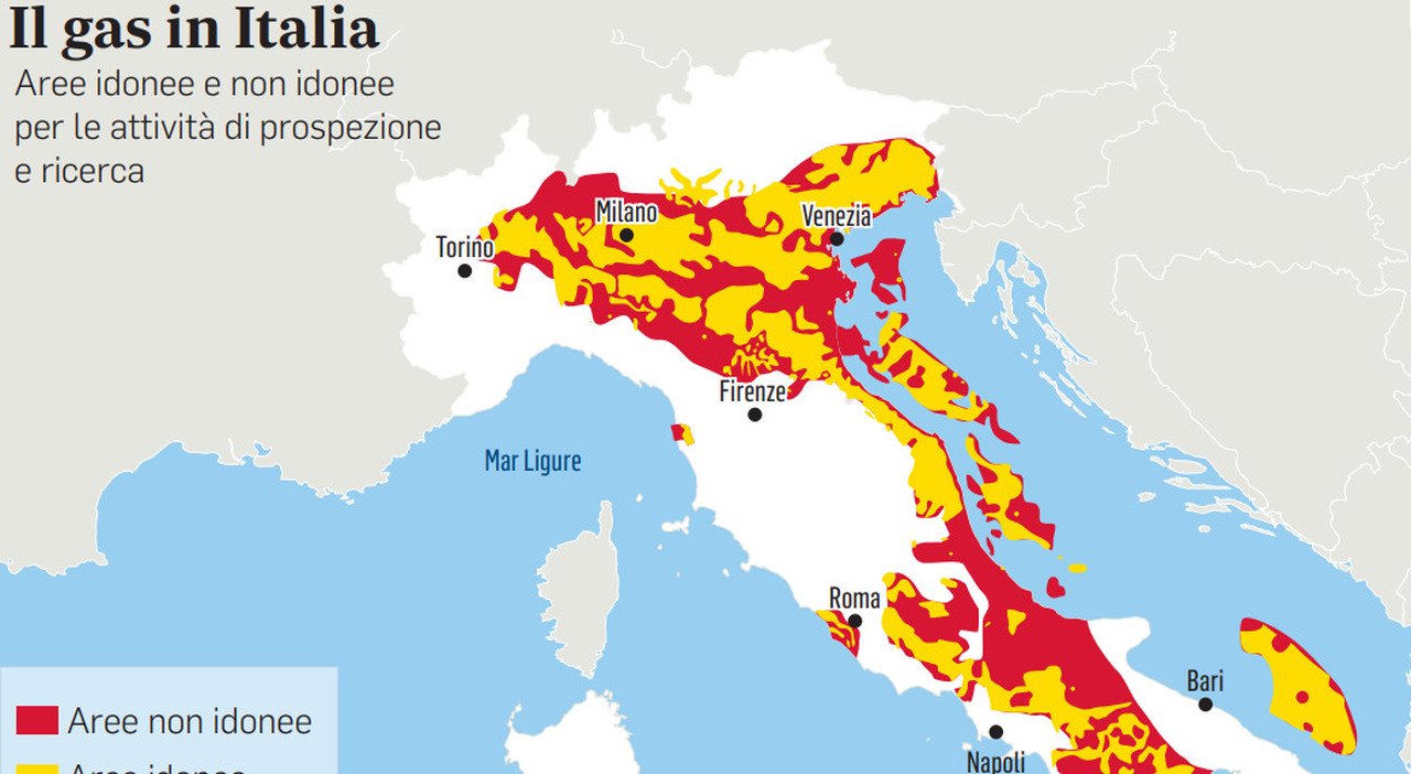Il gas che serve all'Italia può arrivare dal Friuli-Venezia Giulia