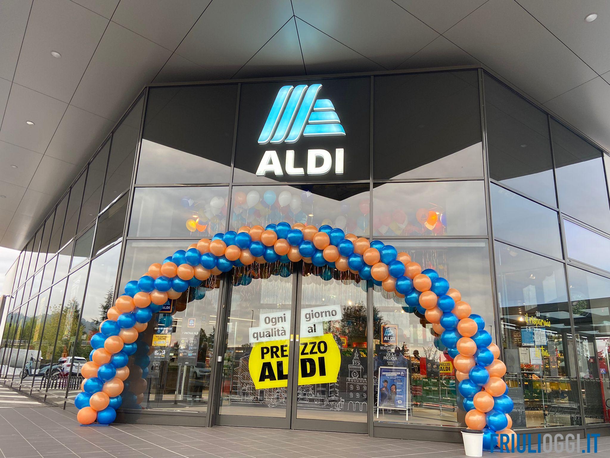 Aldi apre un nuovo negozio in Friuli con delle offerte speciali