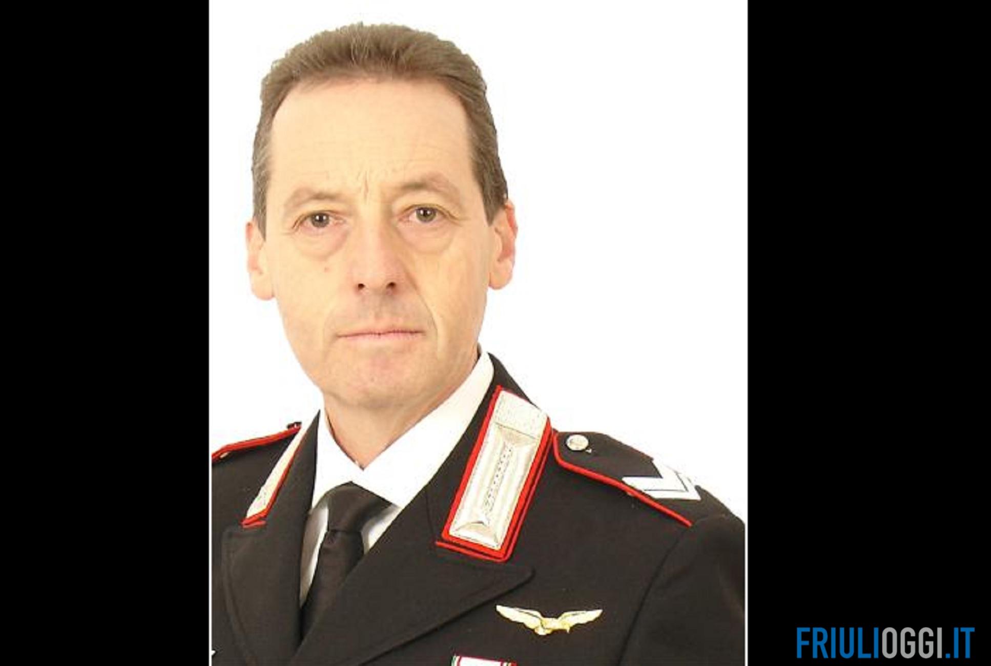 Dopo 37 anni il vicebrigadiere Bruno Bercan va in pensione