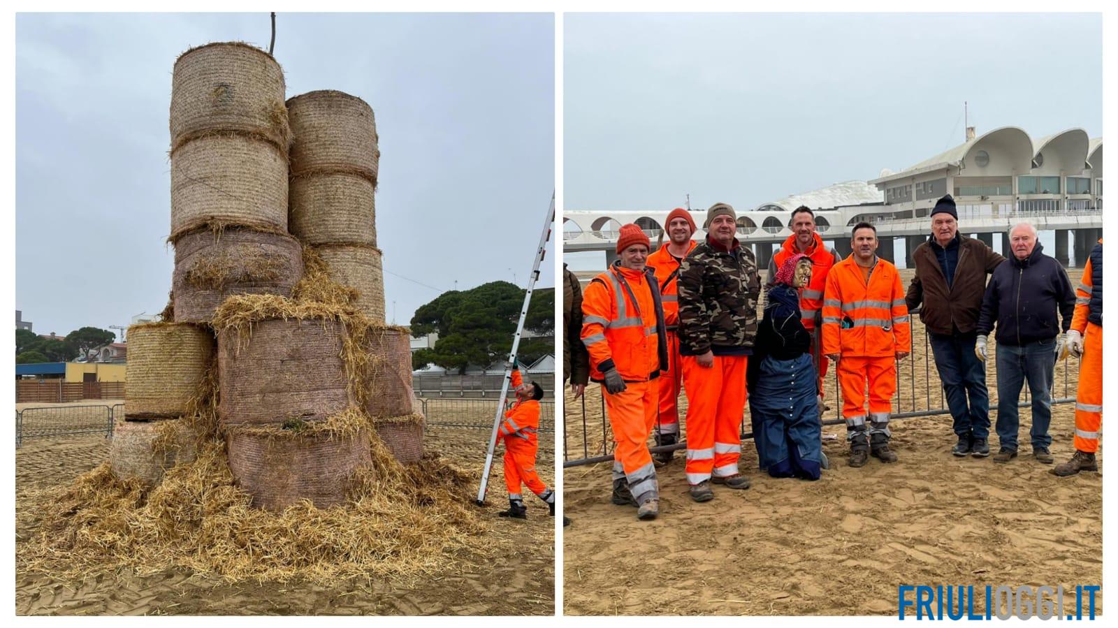 Lignano si prepara per il tradizionale Pignarul sulla spiaggia