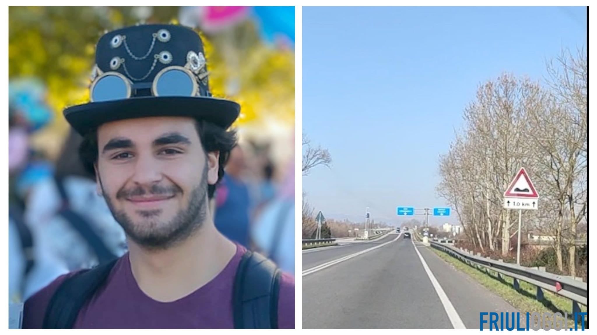 Attenti alle buche, dopo la morte di Giordano spunta il cartello