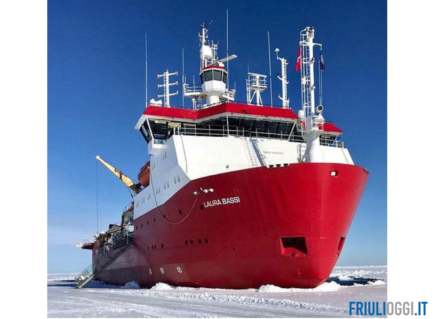 Dal Fvg all'Antartide, il record della nave più a sud del mondo