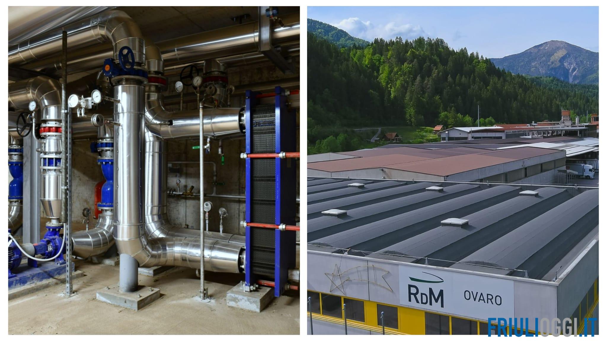 Inaugurata la nuova centrale termica della cartiera di Ovaro
