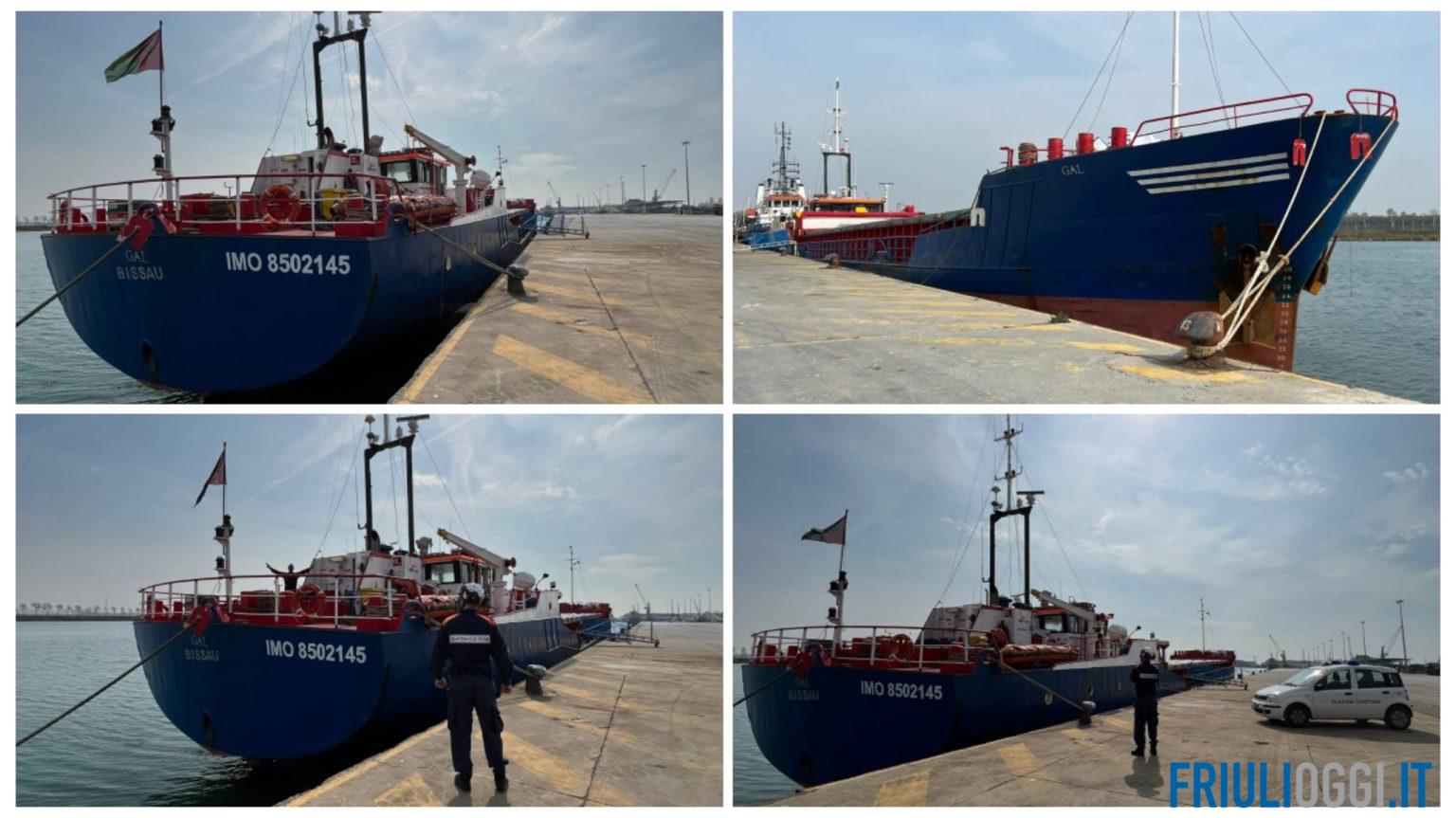 Oltre 30 irregolarità a bordo, motonave fermata a Porto Nogaro