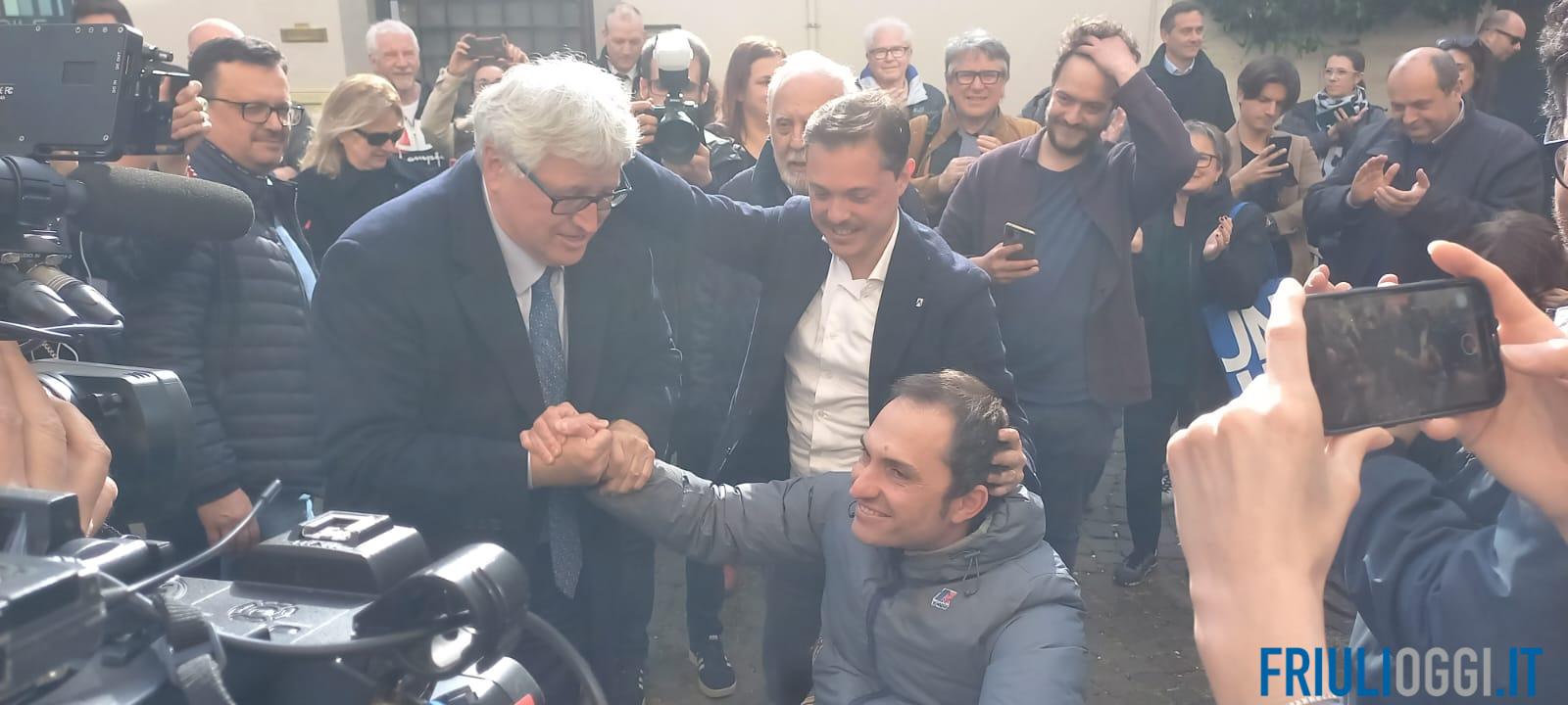 De Toni, primo giorno da sindaco e le priorità per Udine