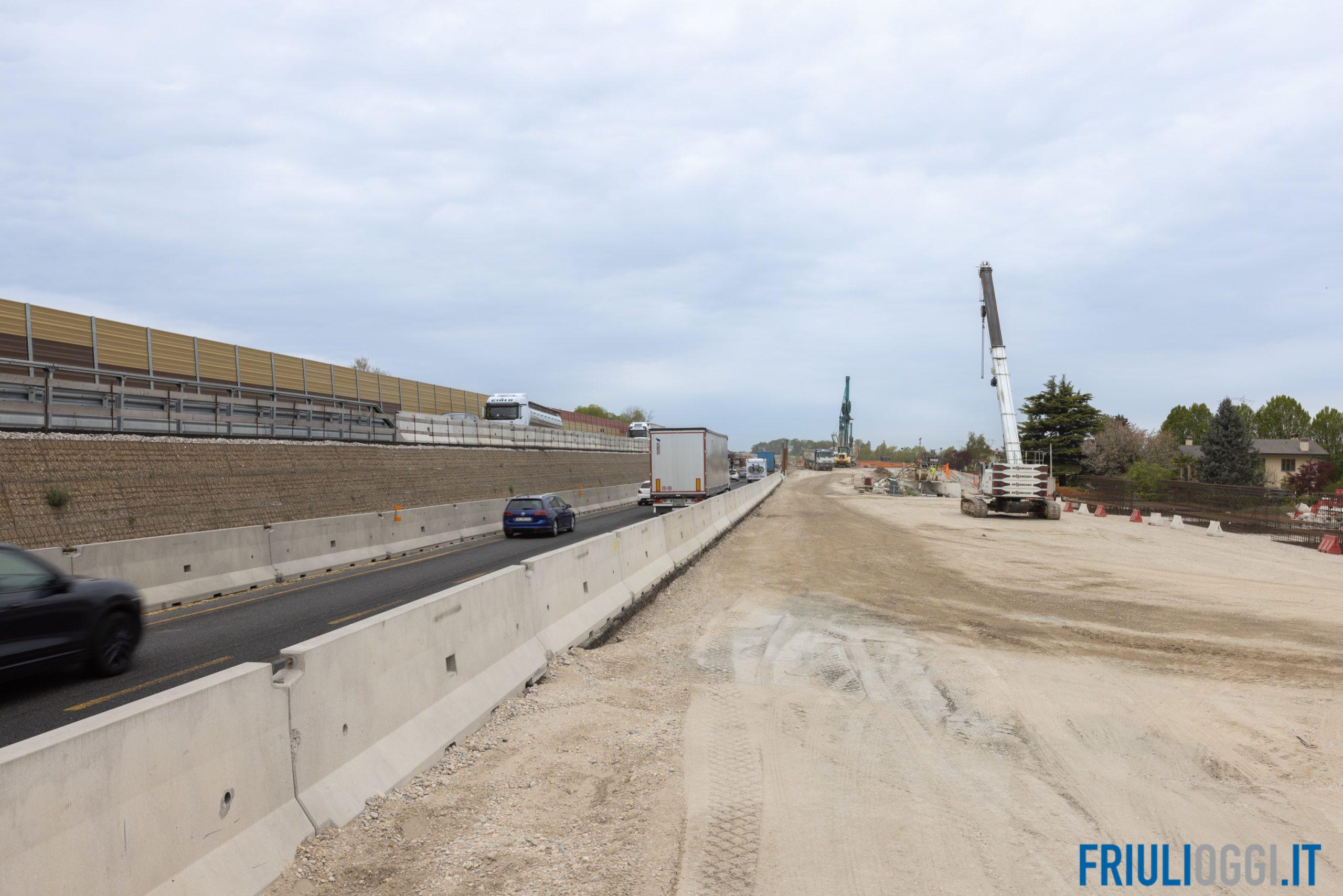 Lavori in A4, autostrada chiusa nel weekend