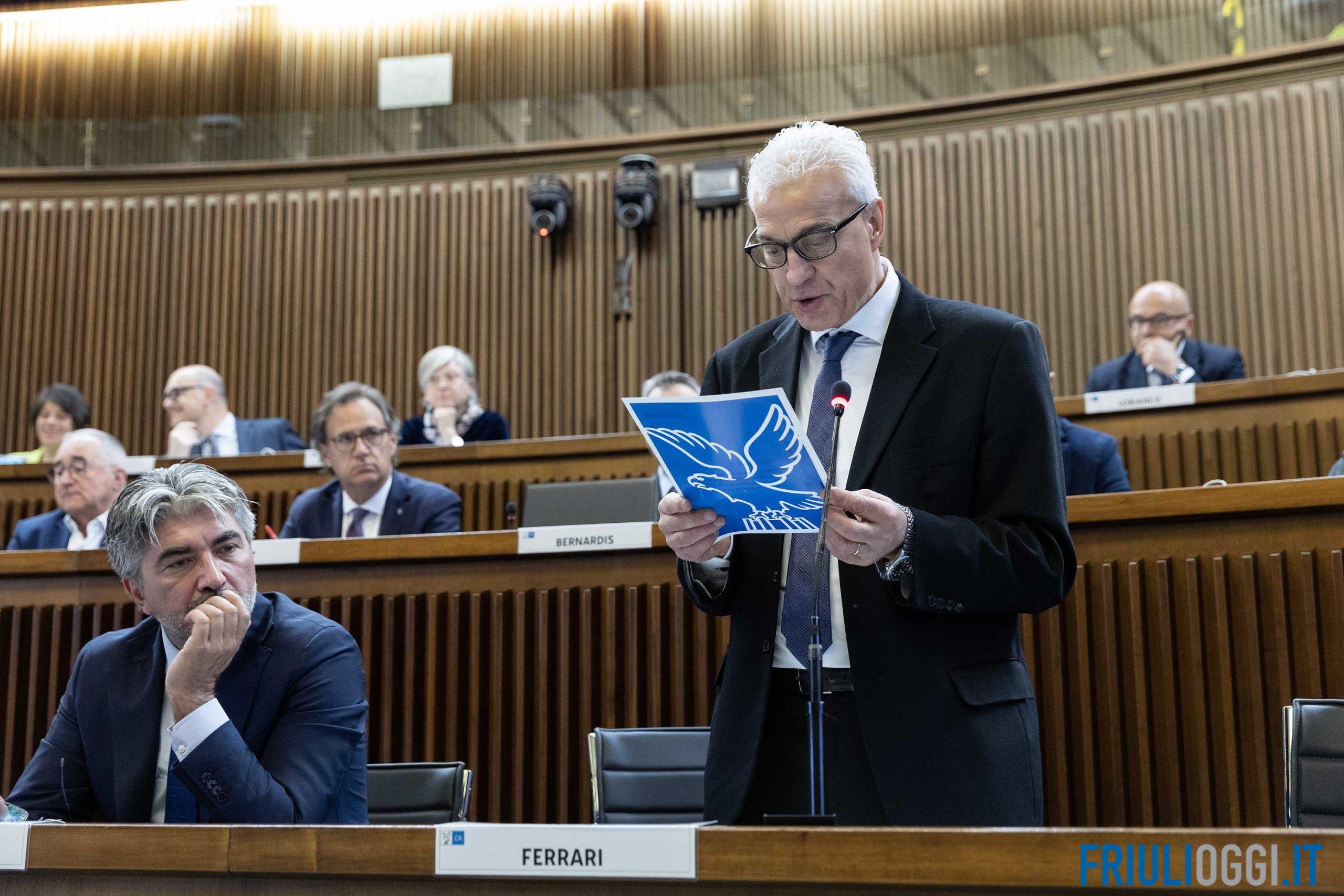 Fvg, Zilli si dimette da consigliere, al suo posto Manuele Ferrari