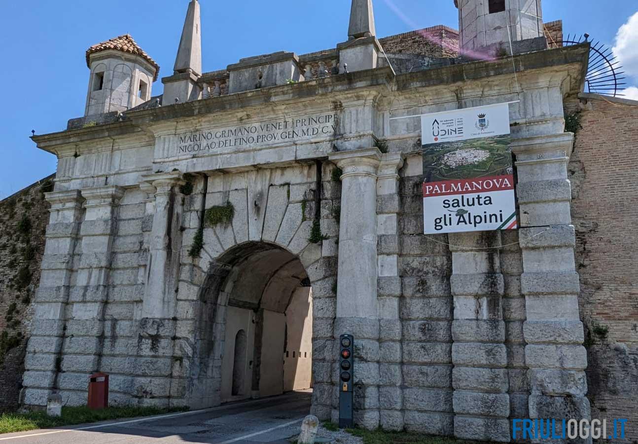 Anche Palmanova si prepara ad accogliere gli Alpini