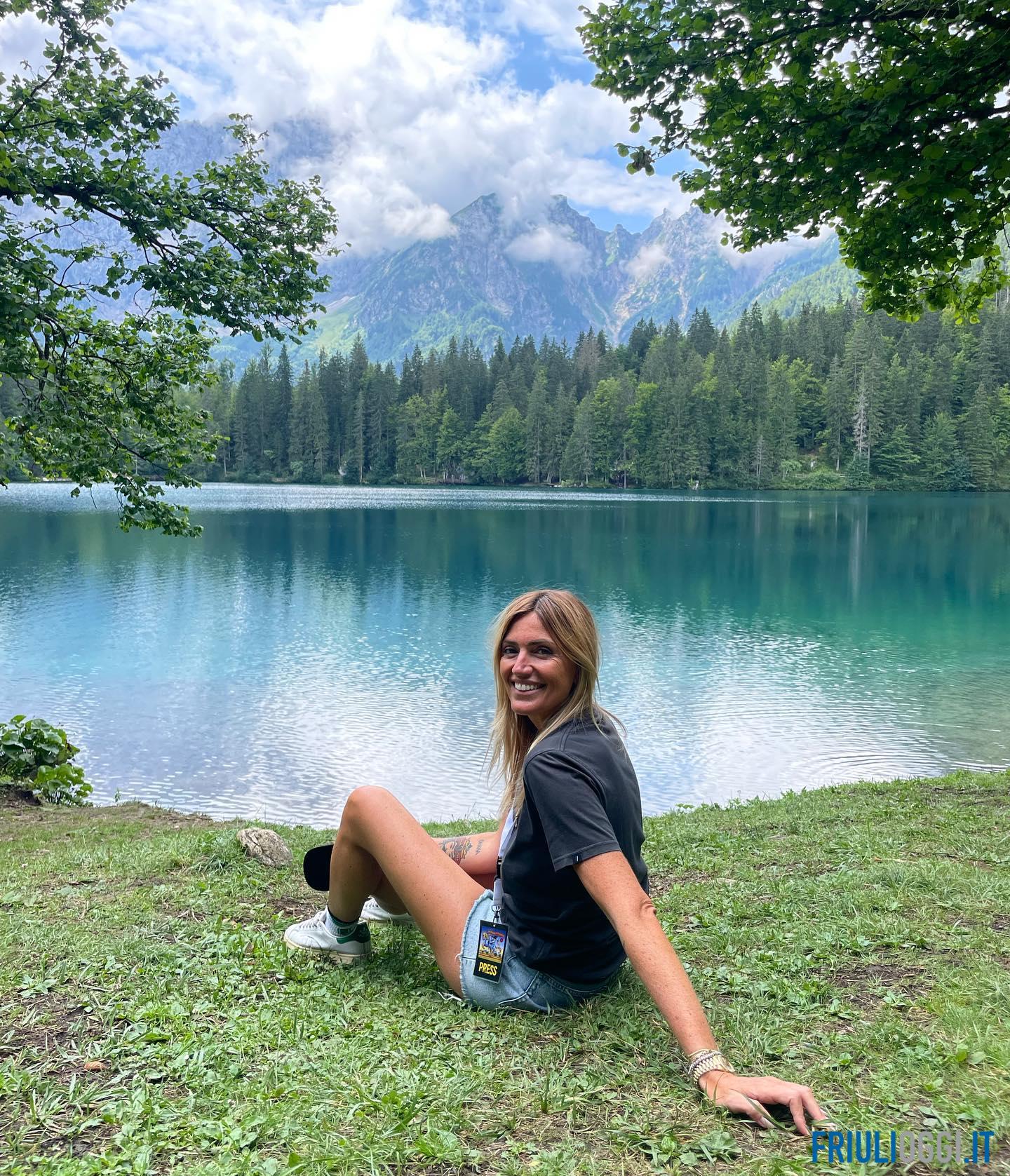 Anche Chiara Maci innamorata del Friuli e del frico