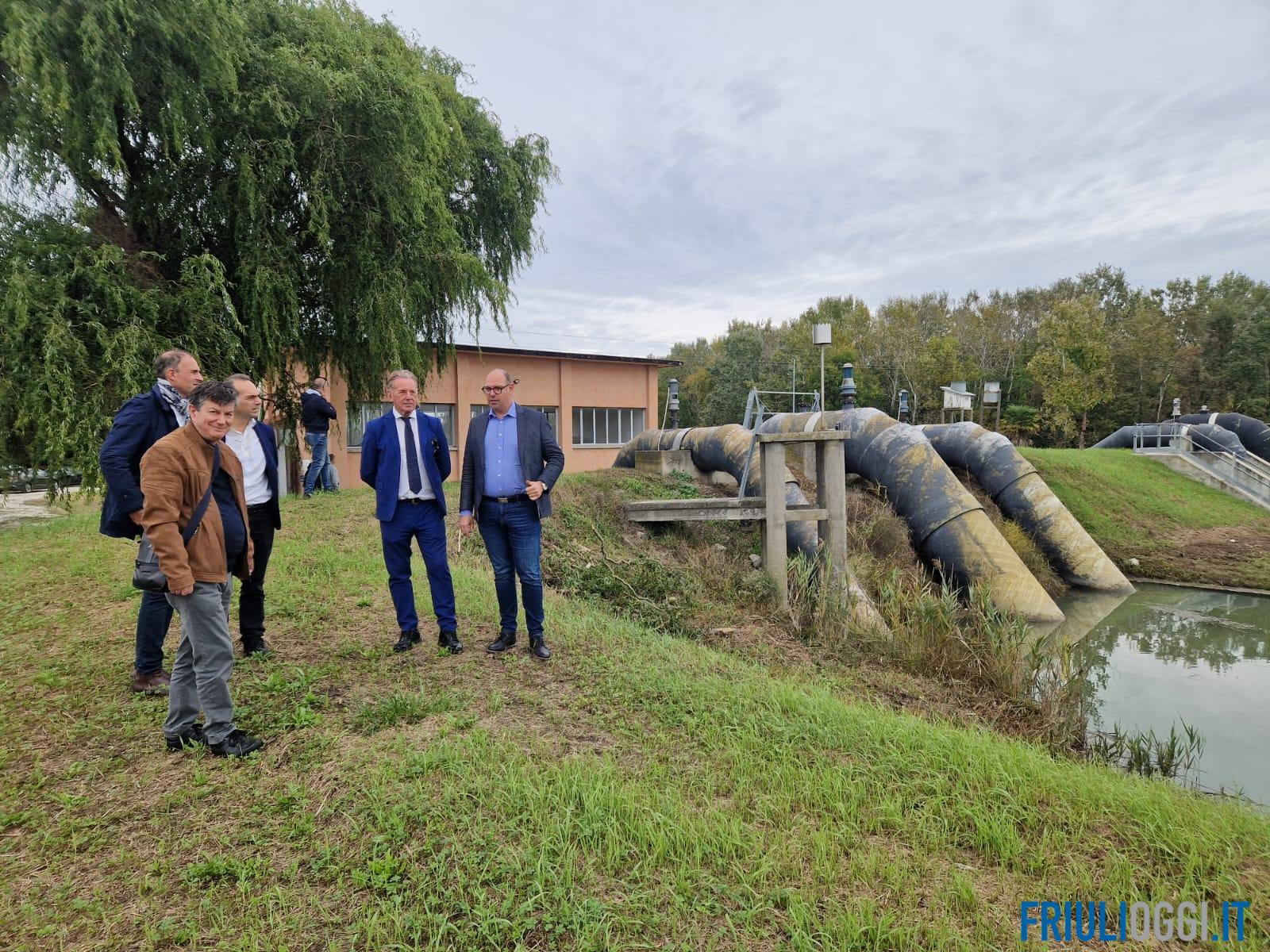 Stop allagamenti a Carlino: 1,4 milioni per potenziare l'idrovora