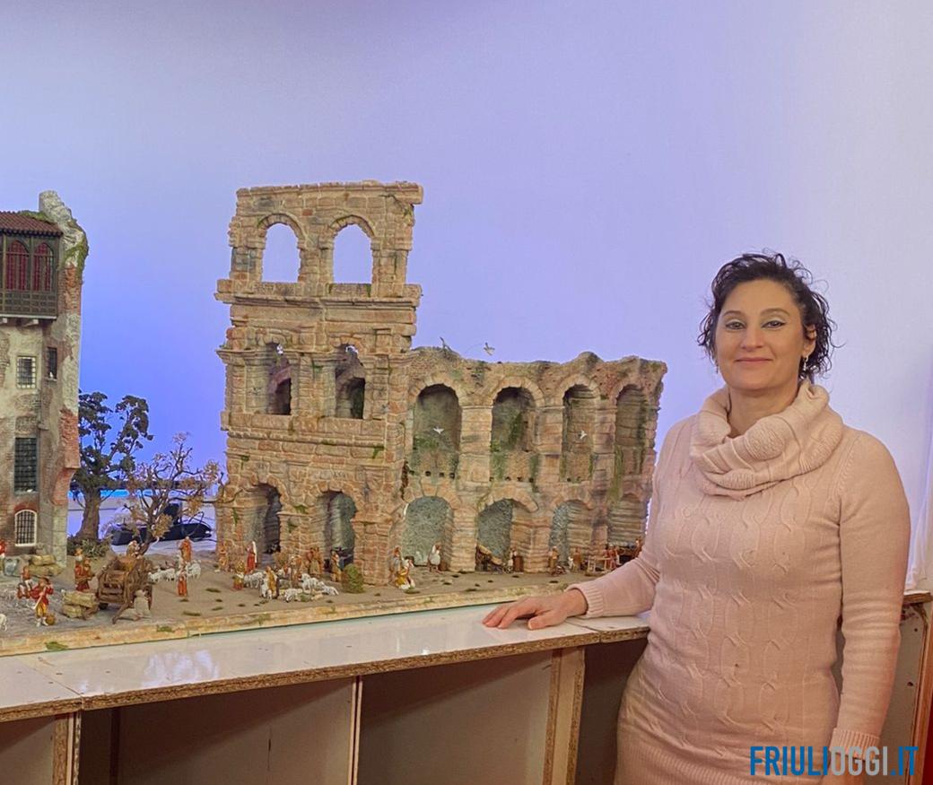 Da Latisana a Verona: il presepe di Francesca Diorama all'Arena