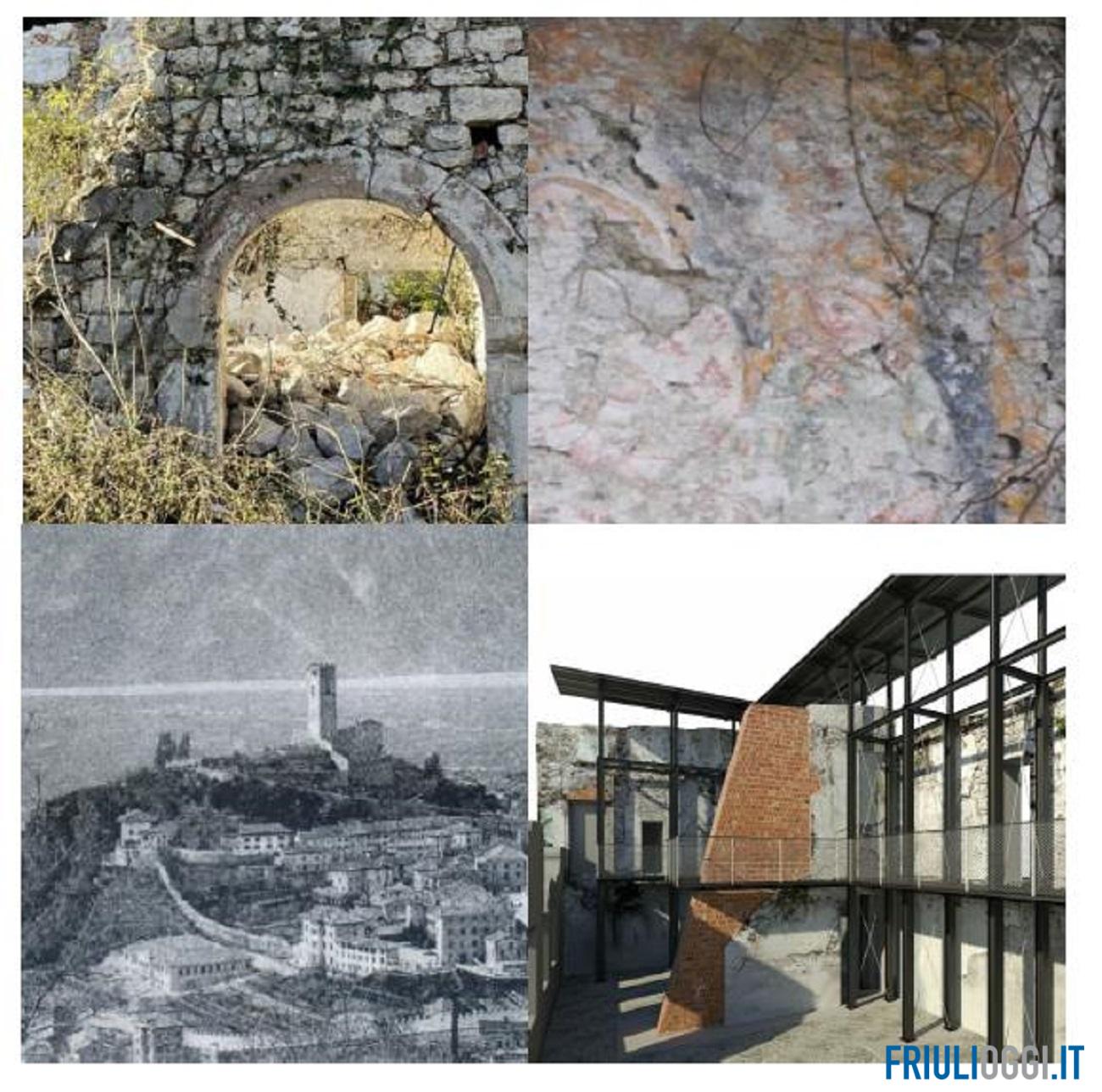 Un progetto per la riqualificazione del Colle del Castello di Gemona