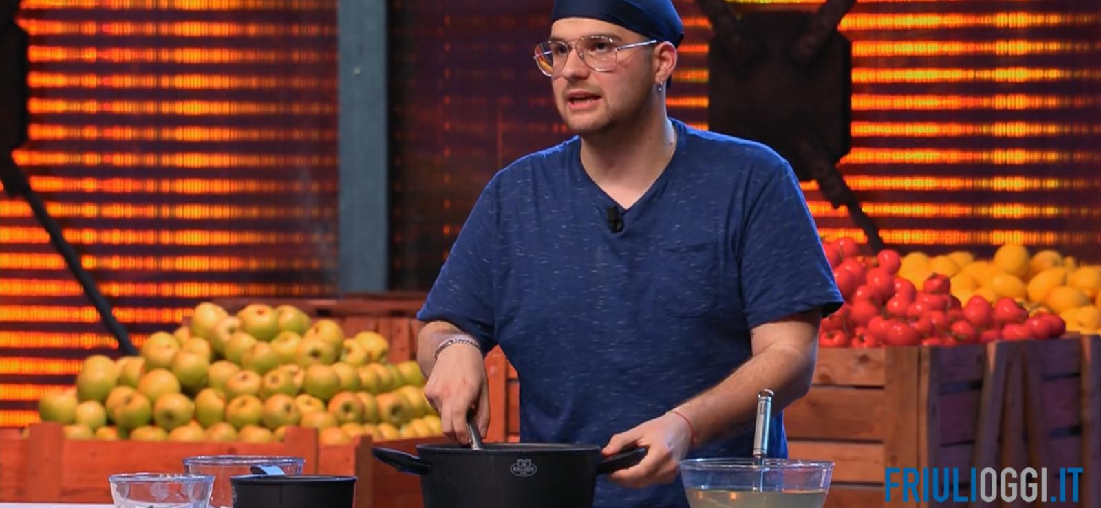 Un friulano a MasterChef: il risotto di Michael davanti ai 3 giudici
