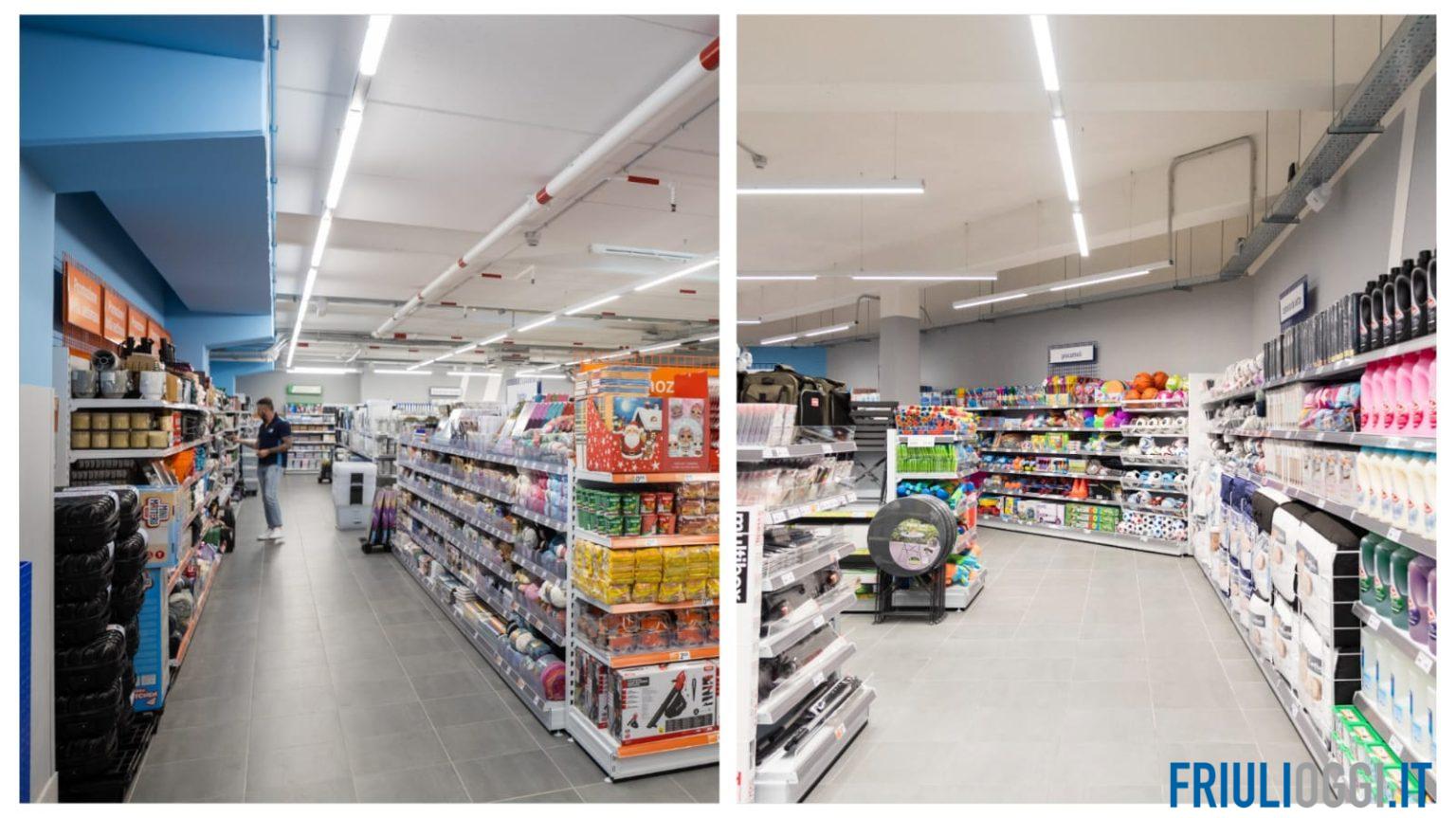 Action sbarca a Reana, ecco com'è il nuovo negozio