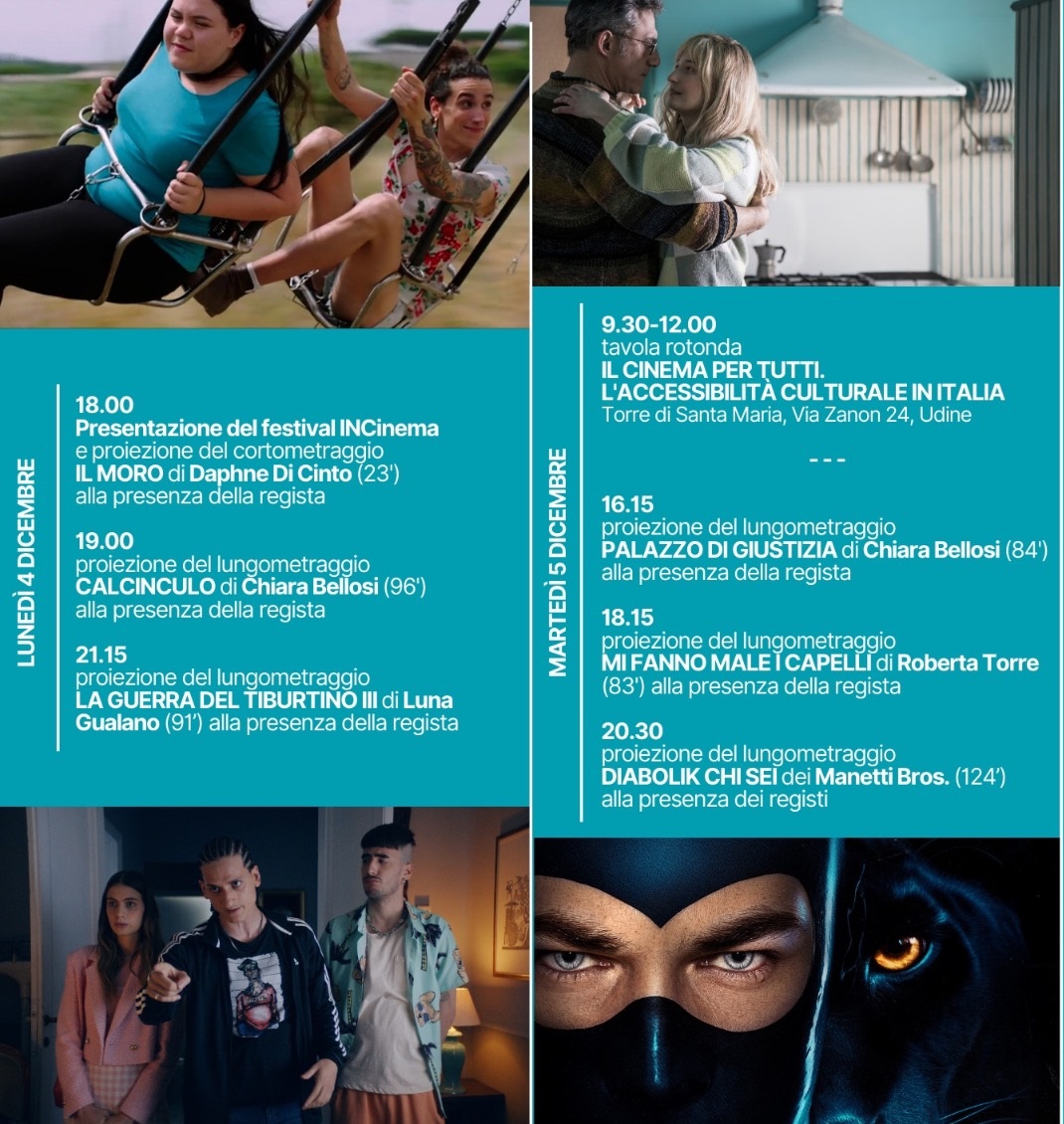 A Udine arriva INCinema, il festival del cinema inclusivo