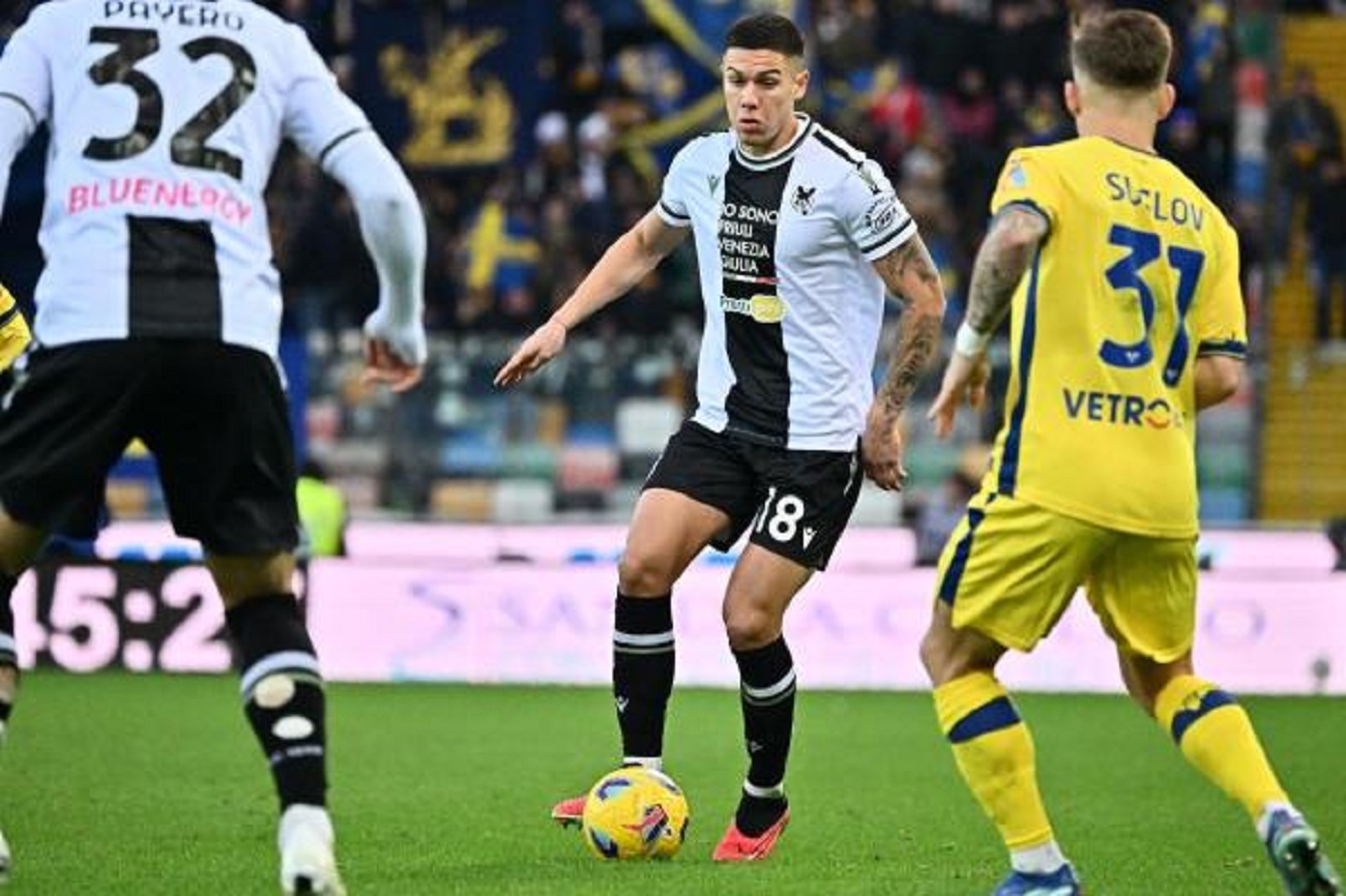 Udinese beffata nel finale, contro il Verona finisce 3-3