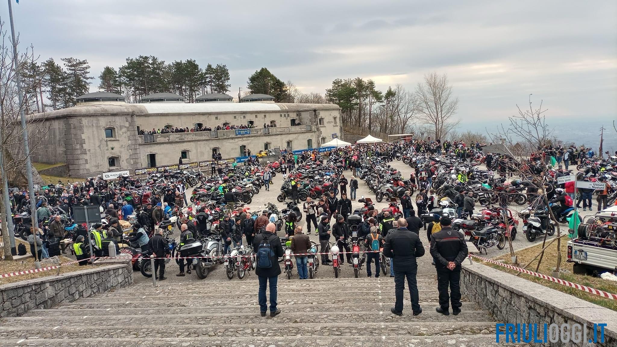 In cinquemila sul Bernadia per il motoraduno dell'amicizia