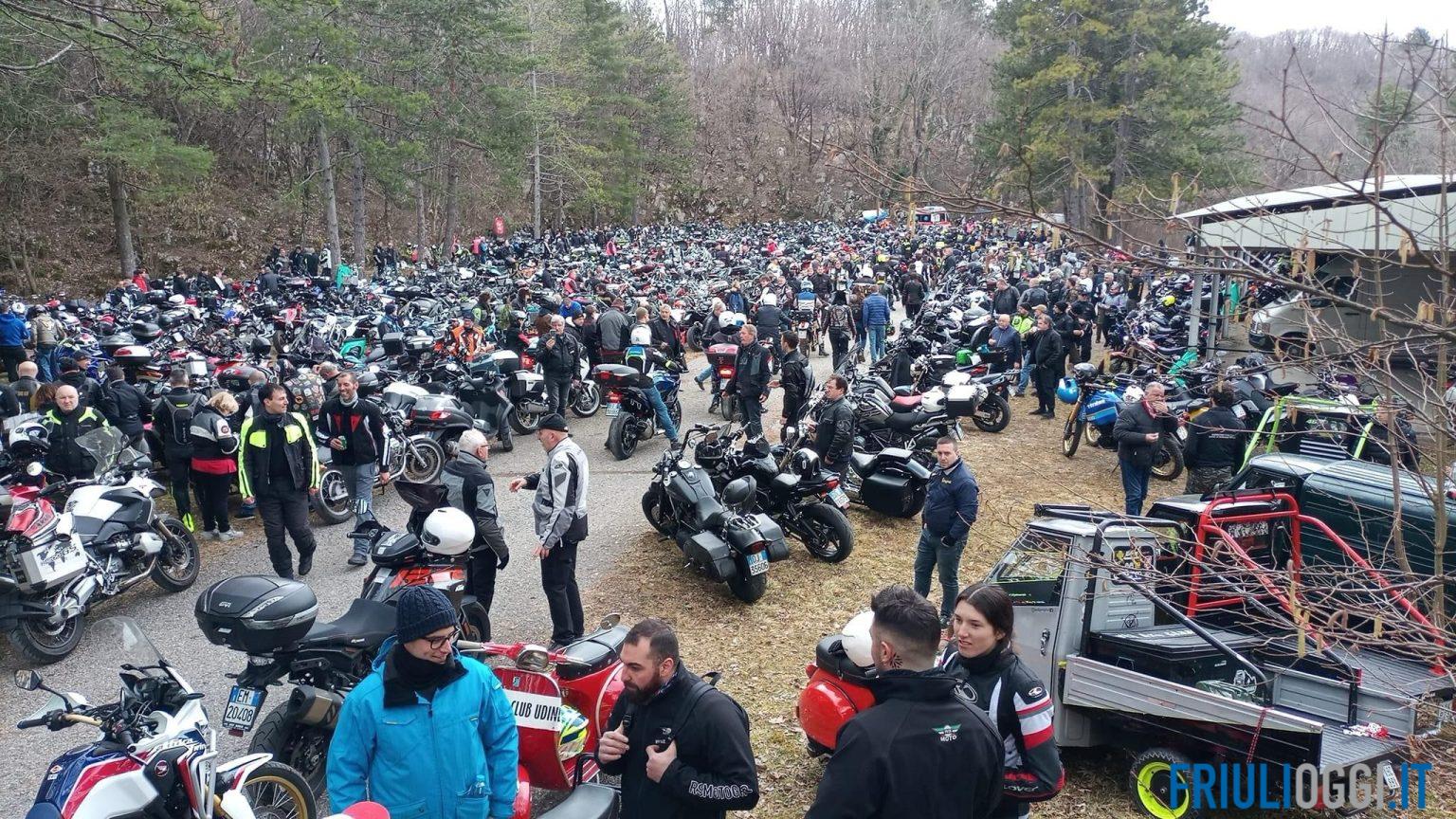 In cinquemila sul Bernadia per il motoraduno dell'amicizia