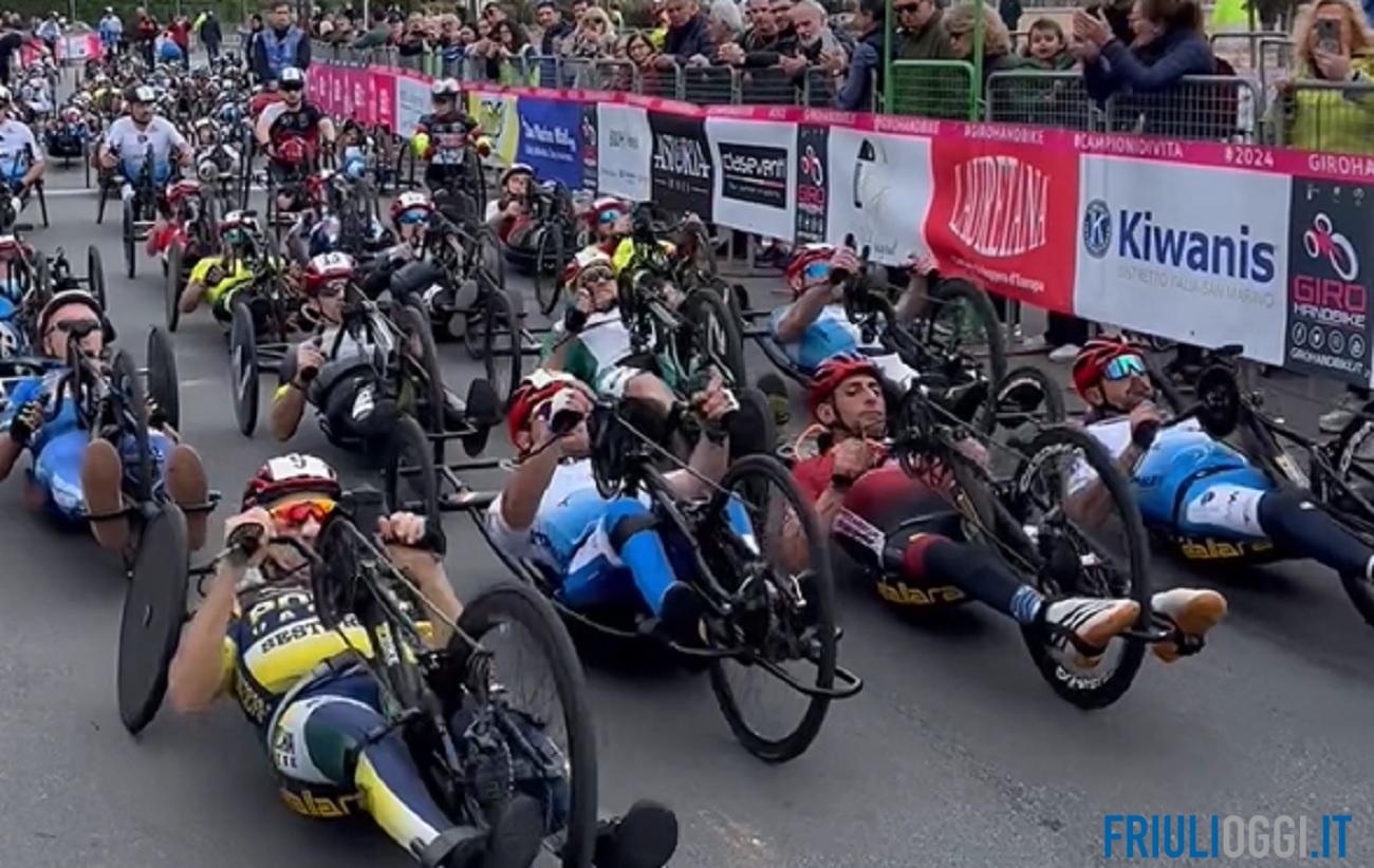 In Friuli Venezia Giulia arriva anche il Giro d’Italia di handbike
