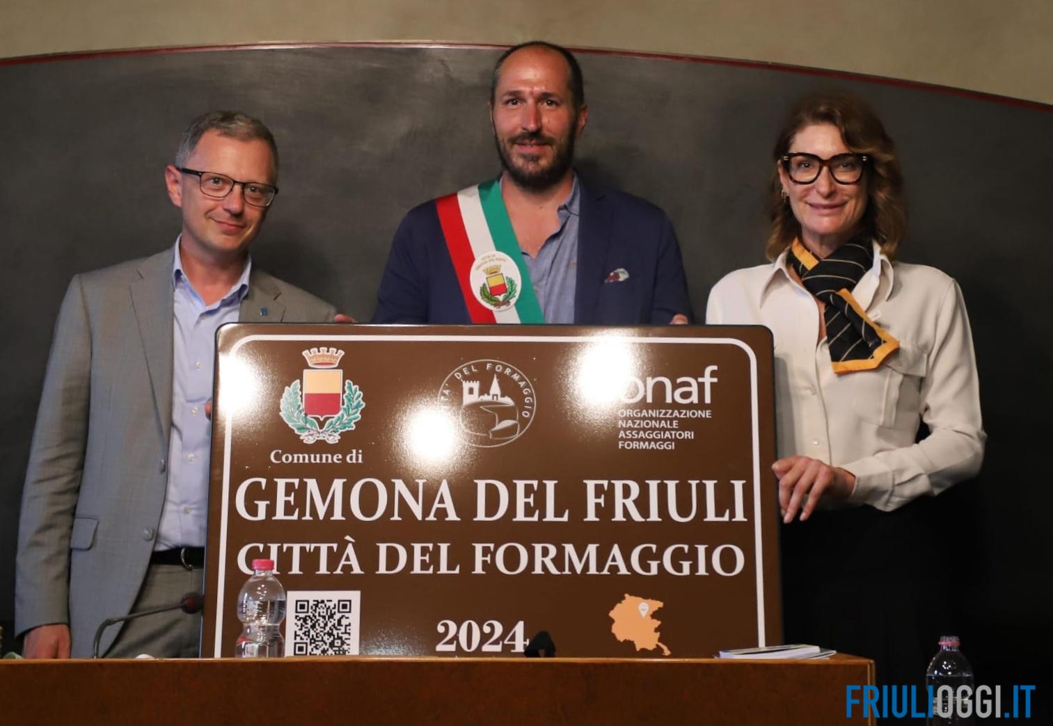 Gemona del Friuli entra nella rete delle Città del Formaggio