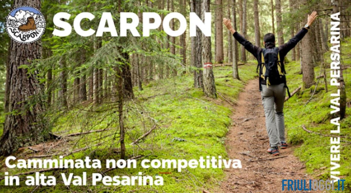 Alla scoperta della Val Pesarina con la marcia dello Scarpon