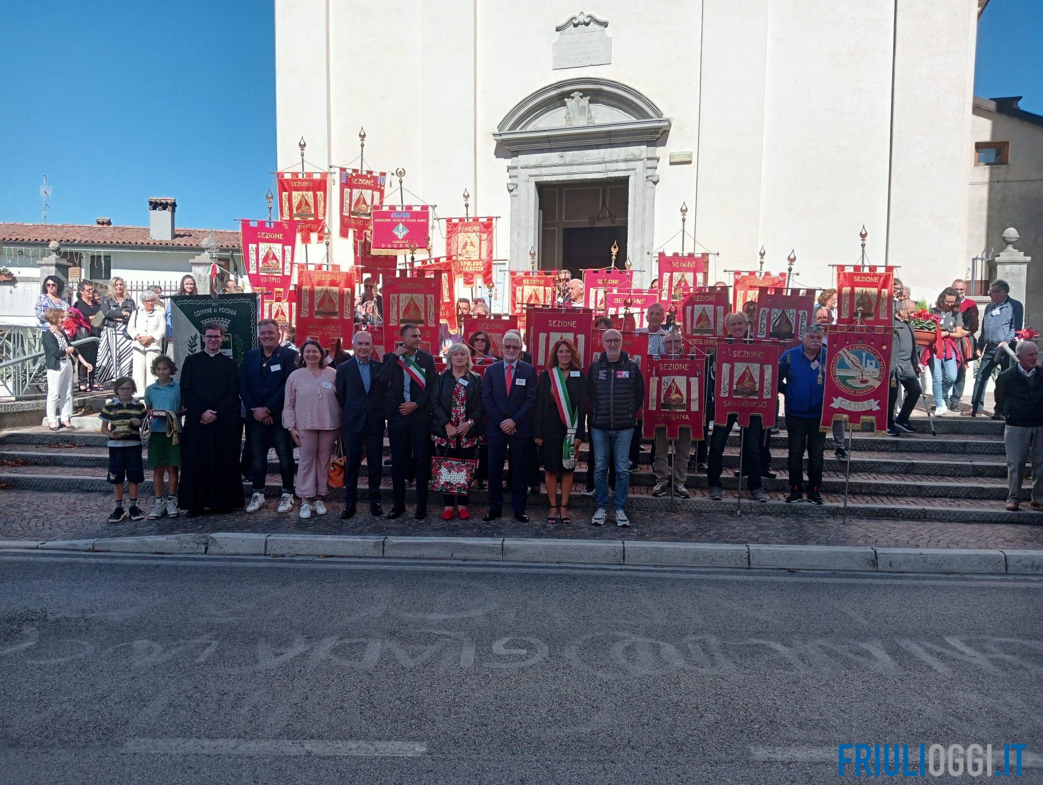 Mezzo secolo di donazioni e solidarietà per l'Afds di Pocenia