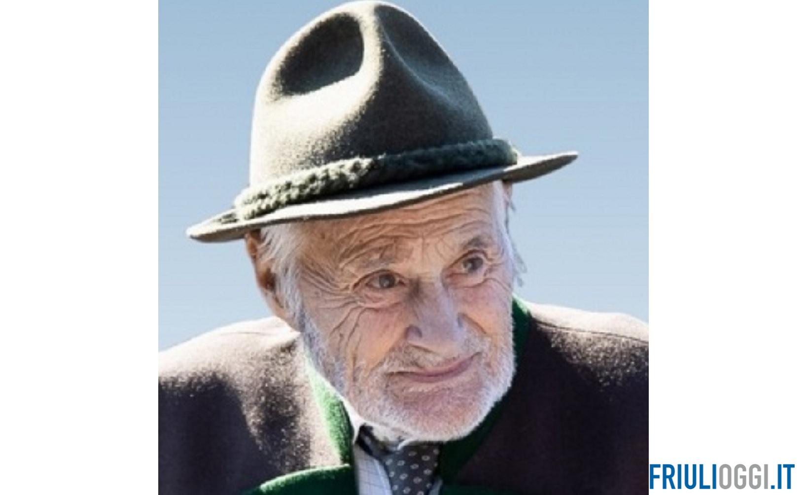 Tarvisio, si è spento a 100 anni Ferruccio Buzzi "Barbulit"