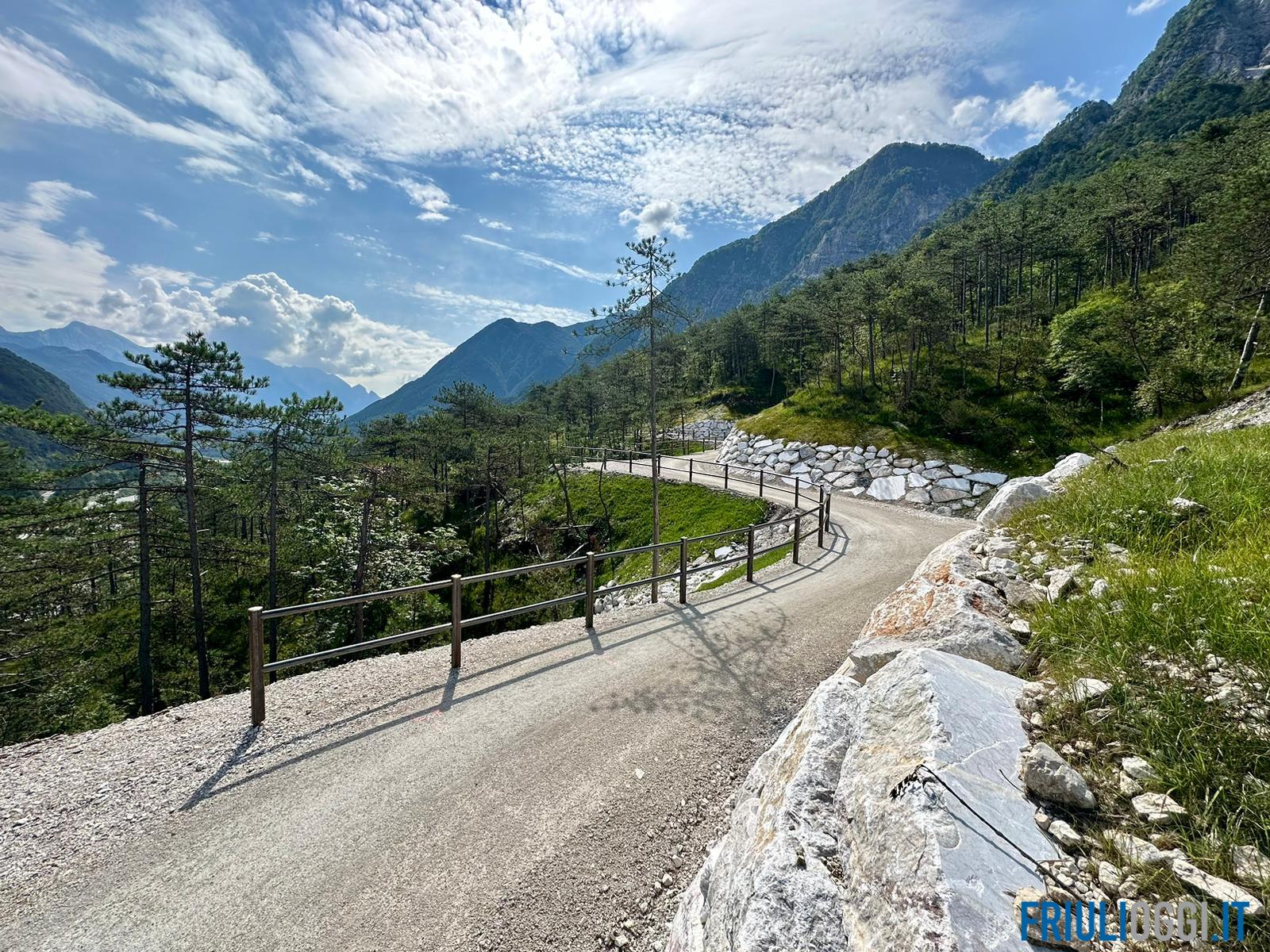 Val Resia, apre una nuova ciclabile nel cuore delle Prealpi Giulie