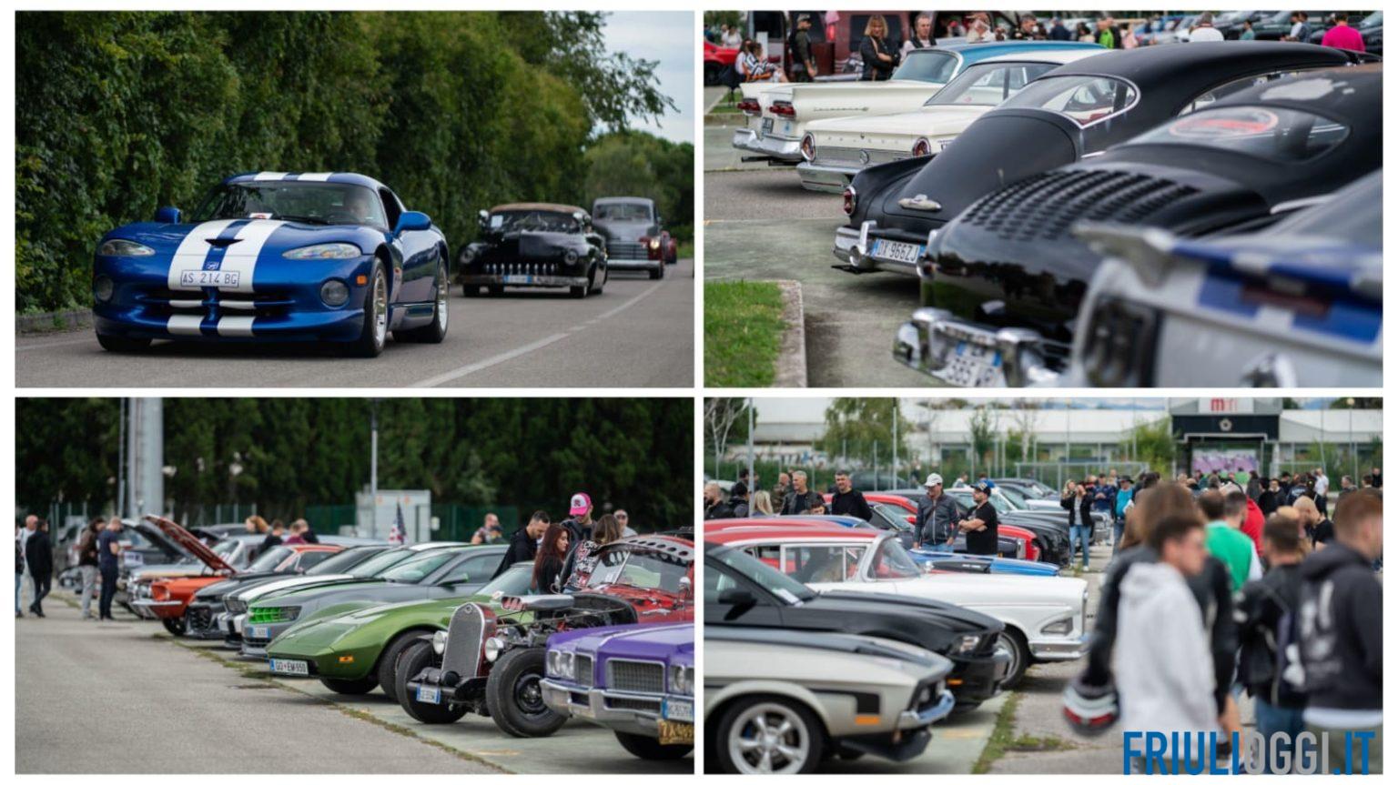 Le auto americane tornano a invadere Lignano: il maxi raduno