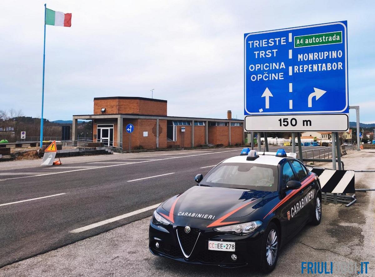 Era ricercato da 11 anni: arrestato al valico di Fernetti