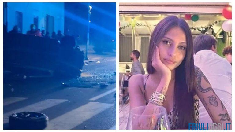 Auto contro il muro a Castions, Alexia Vecchiato non ce l'ha fatta