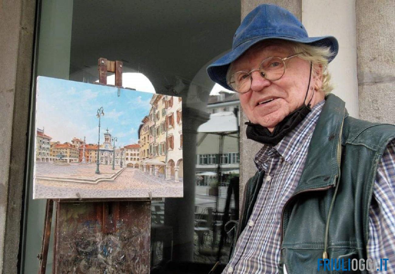 Addio ad Angelo Bullo, con i suoi colori raccontava l'anima di Udine