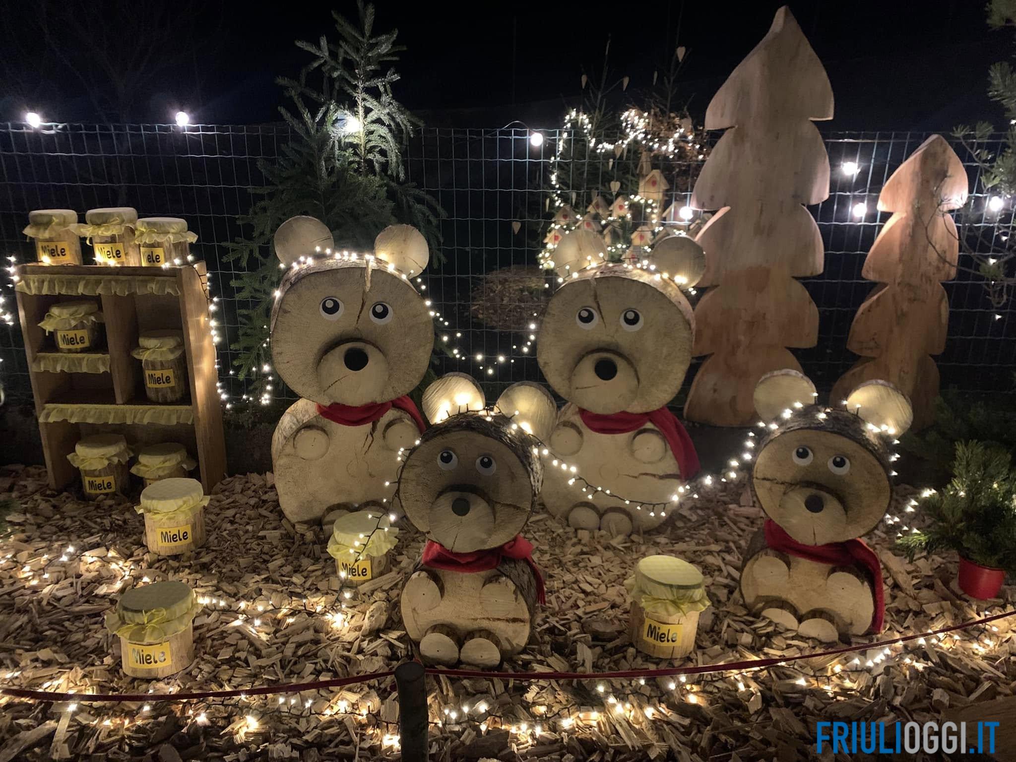 Sutrio, per Natale torna la magia della Casa degli Orsetti