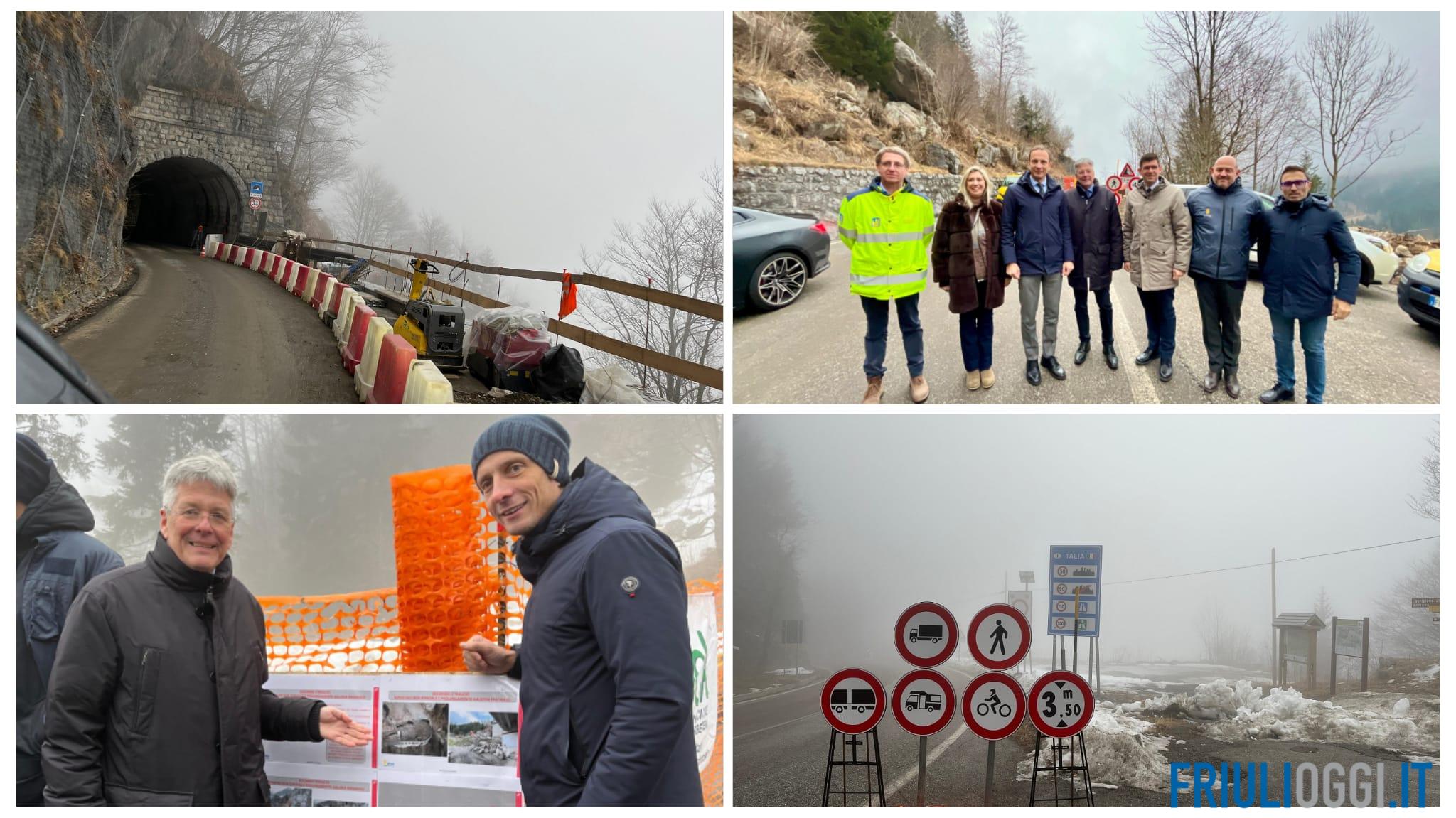 Riaperta la strada del Passo di Monte Croce Carnico
