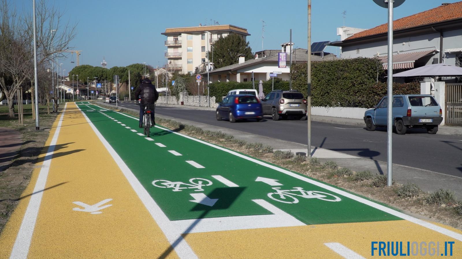 Monfalcone,pronta la pista ciclabile lungo il sedime dell'ex ferrovia