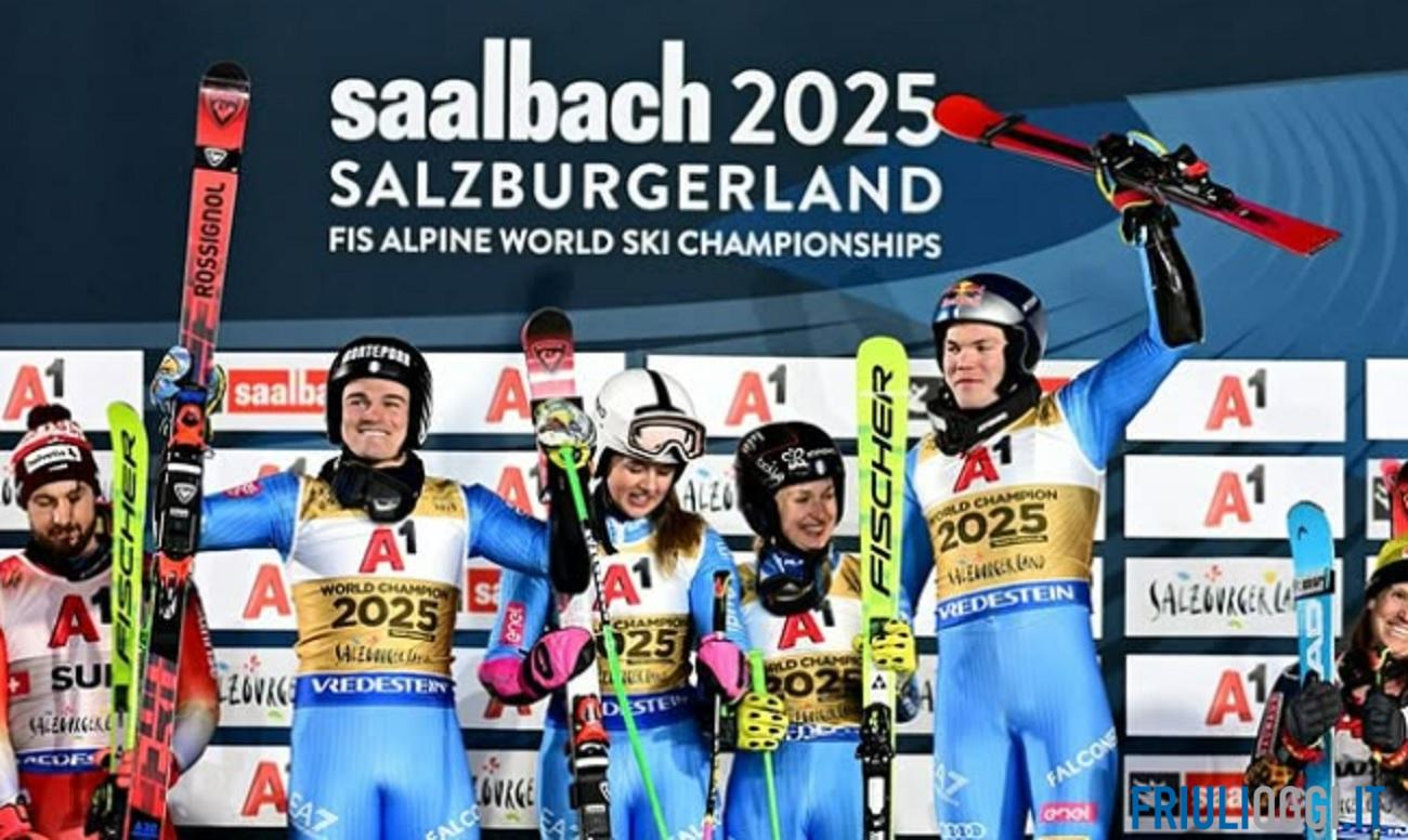 La friulana Lara Della Mea è campionessa del mondo di sci
