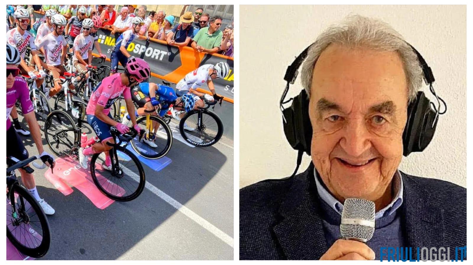 Giro d'Italia, ecco la tappa dedicata a Bruno Pizzul
