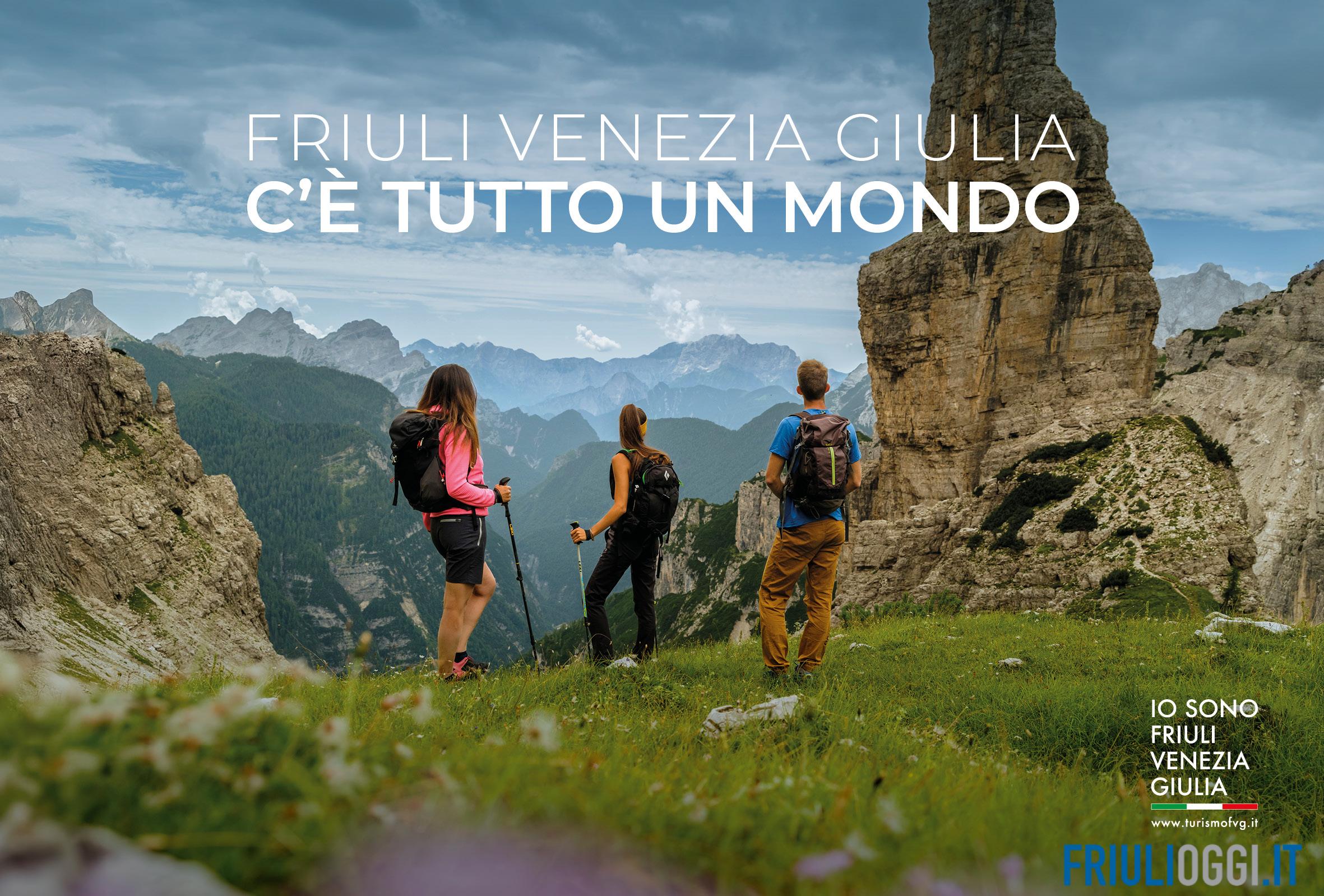 “C’è tutto un mondo”:la nuova campagna per promuovere il Friuli
