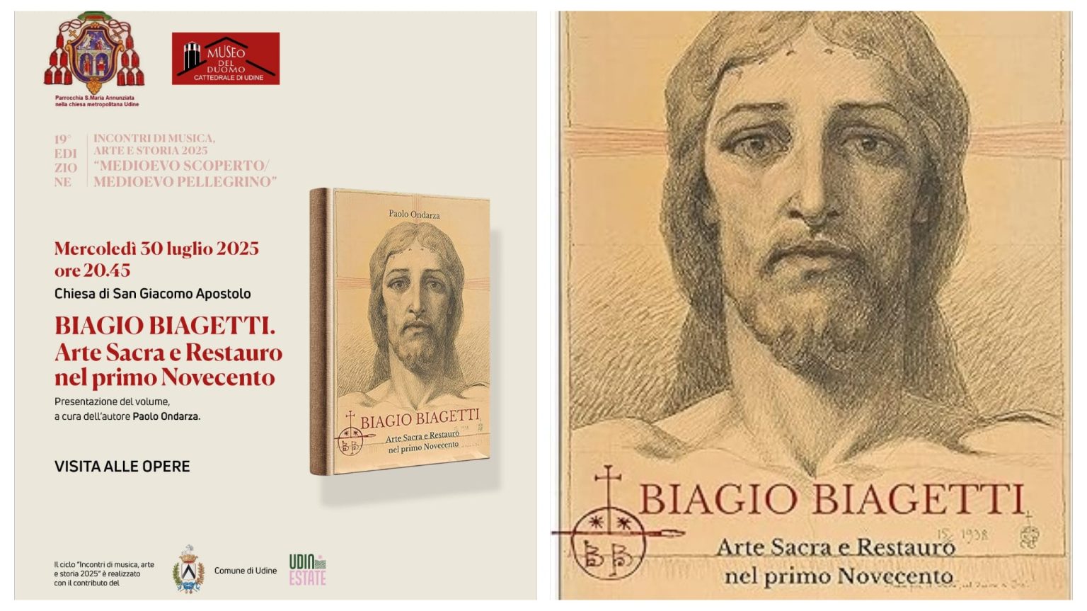 A Udine la presentazione del volume dedicato all'arte di Biagio Biagetti