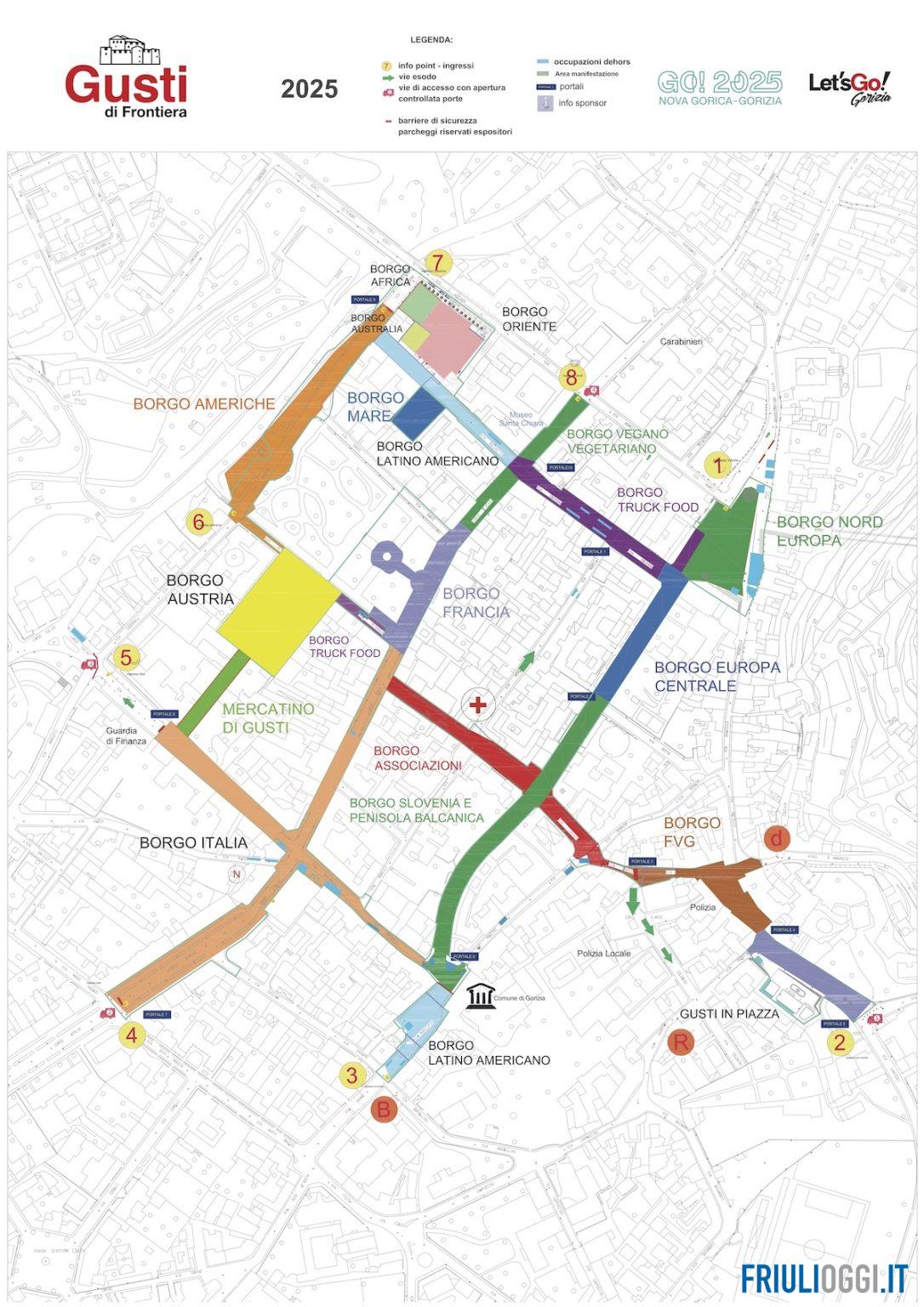 Gorizia, presentata Gusti di Frontiera 2025: la mappa e le novità