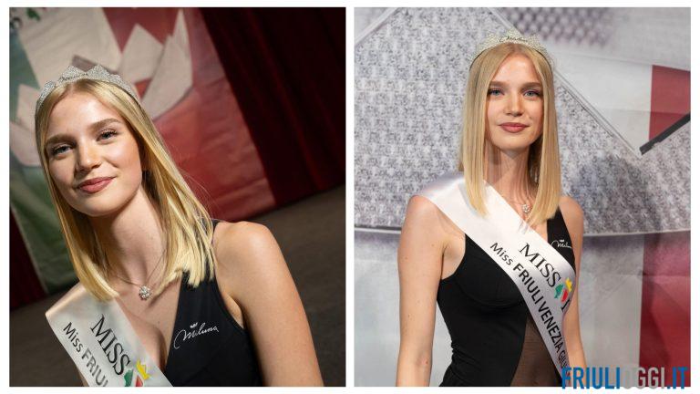 Michela Bertossi è Miss Friuli Venezia Giulia