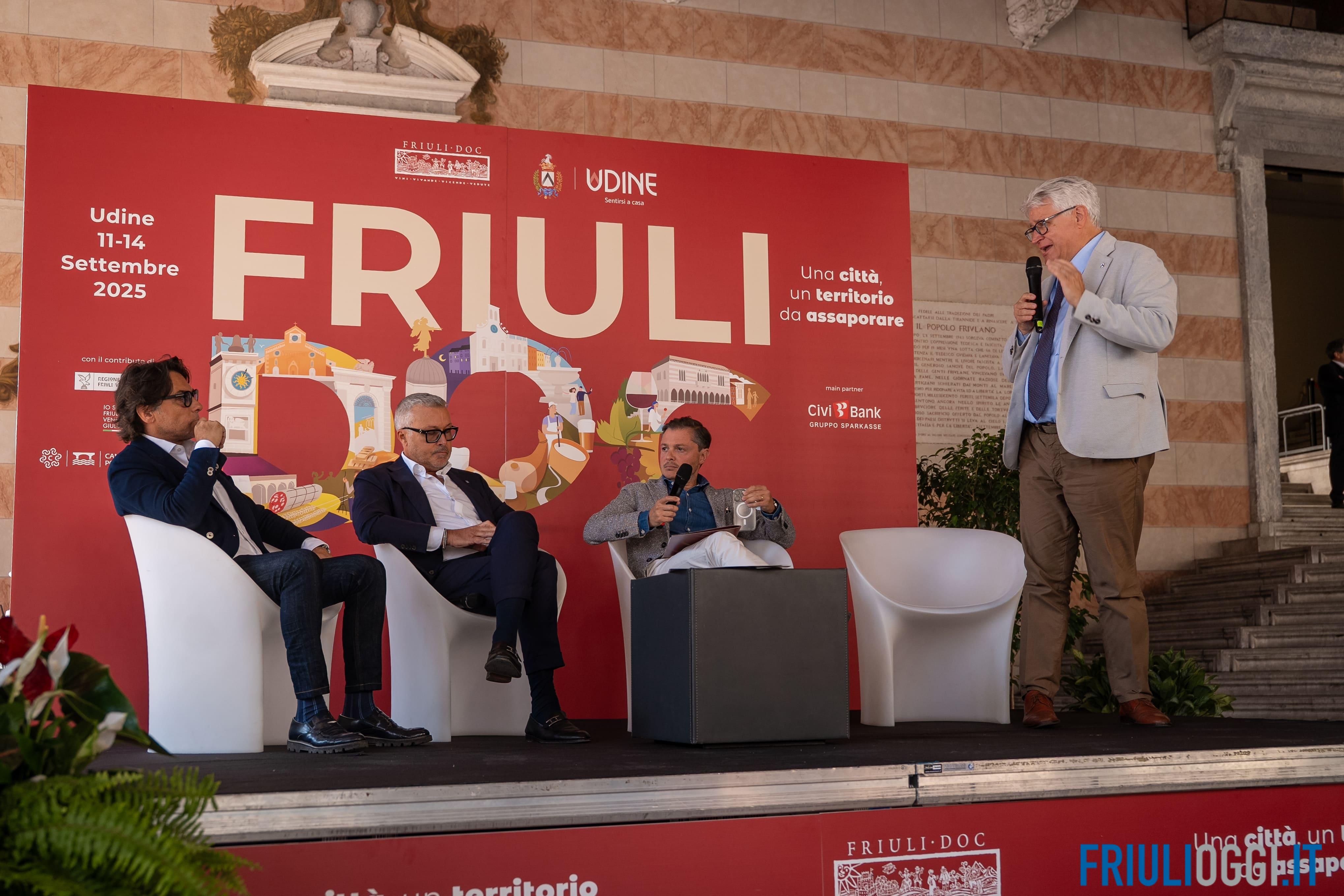 Friuli Doc 2025 a Udine: il programma e la mappa dei sapori
