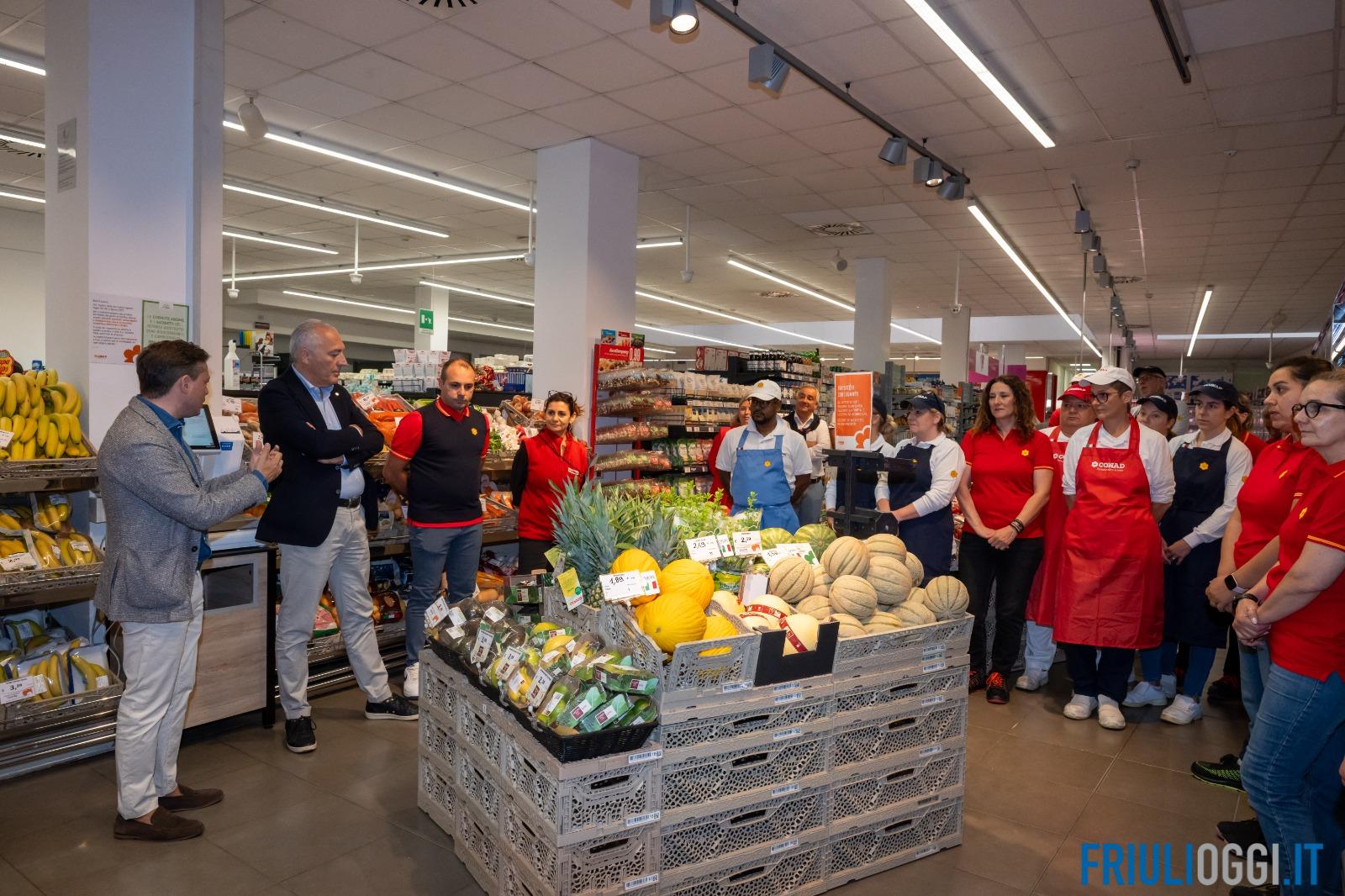 Inaugurato il Tuday Conad di Udine: com'è il nuovo punto vendita
